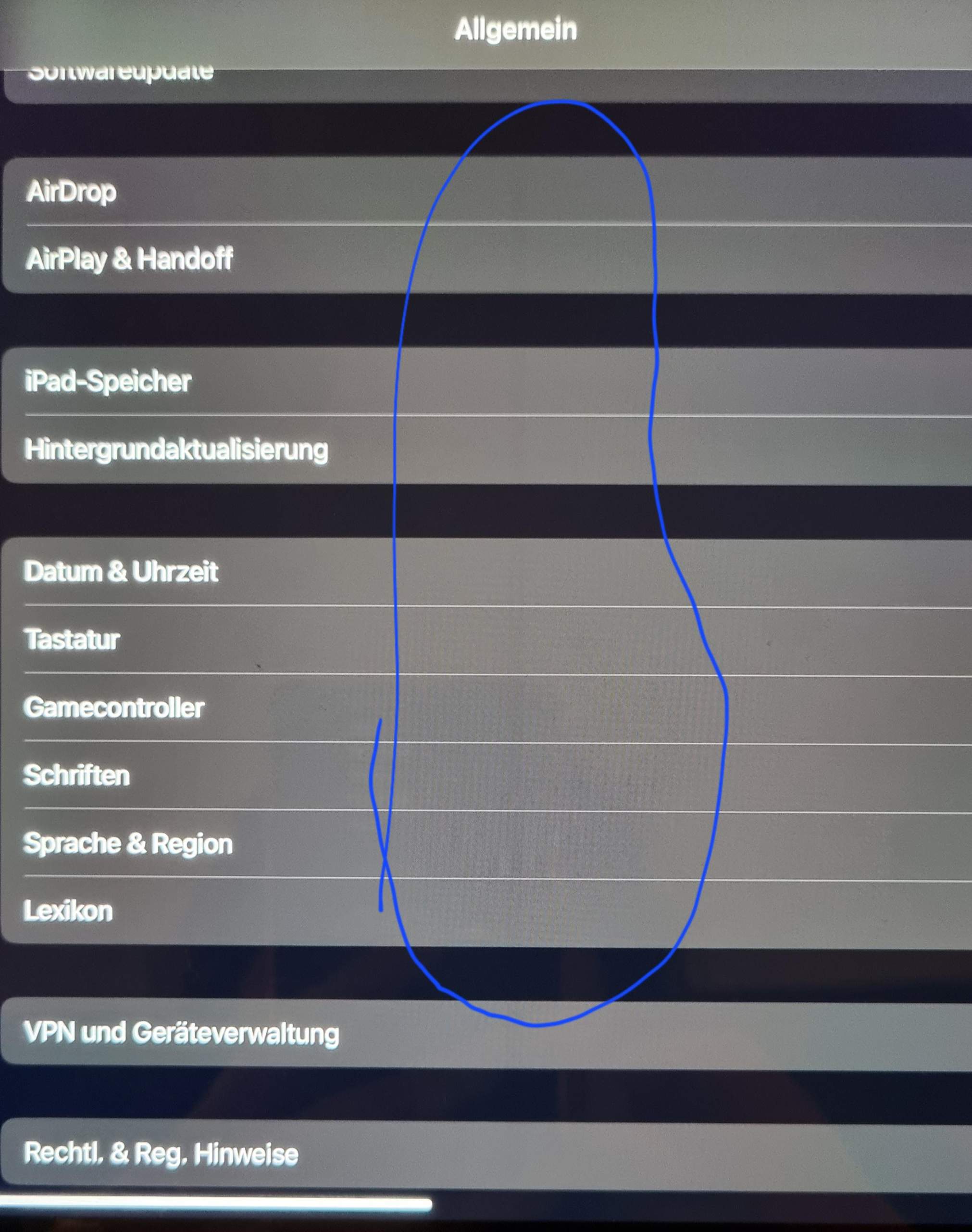grauer streifen auf ipad? (Technik, Apple, iPhone)