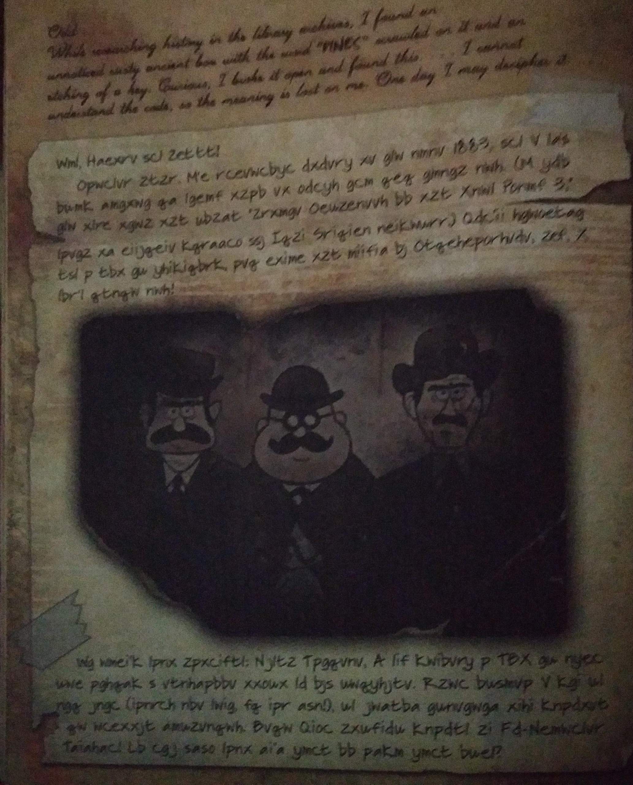 Gravity Falls: Code vom 3. Tagebuch? (Buch, Netflix, Disney)