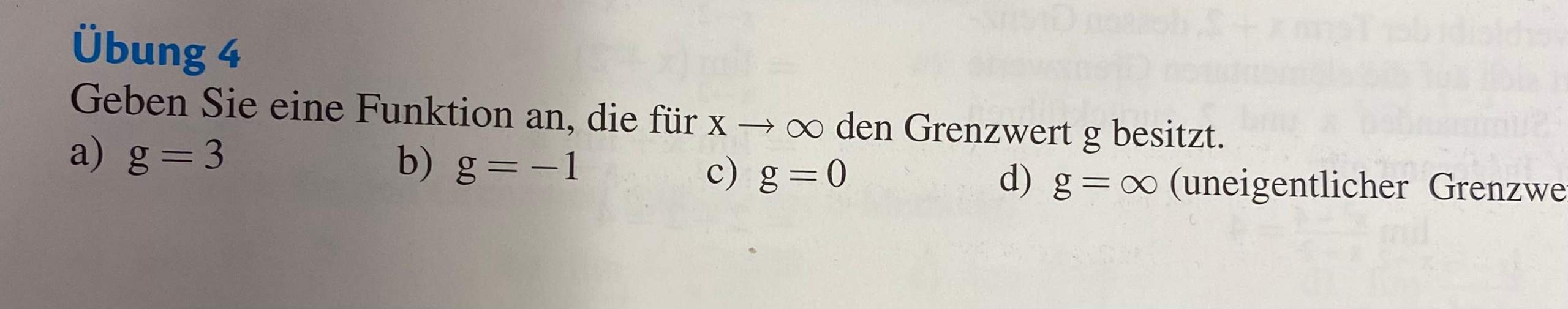 Grenzwerte bestimmen Mathe? (rechnen, Funktion, Gleichungen)