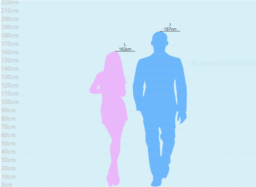 Größenunterschied? (Partnerschaft)