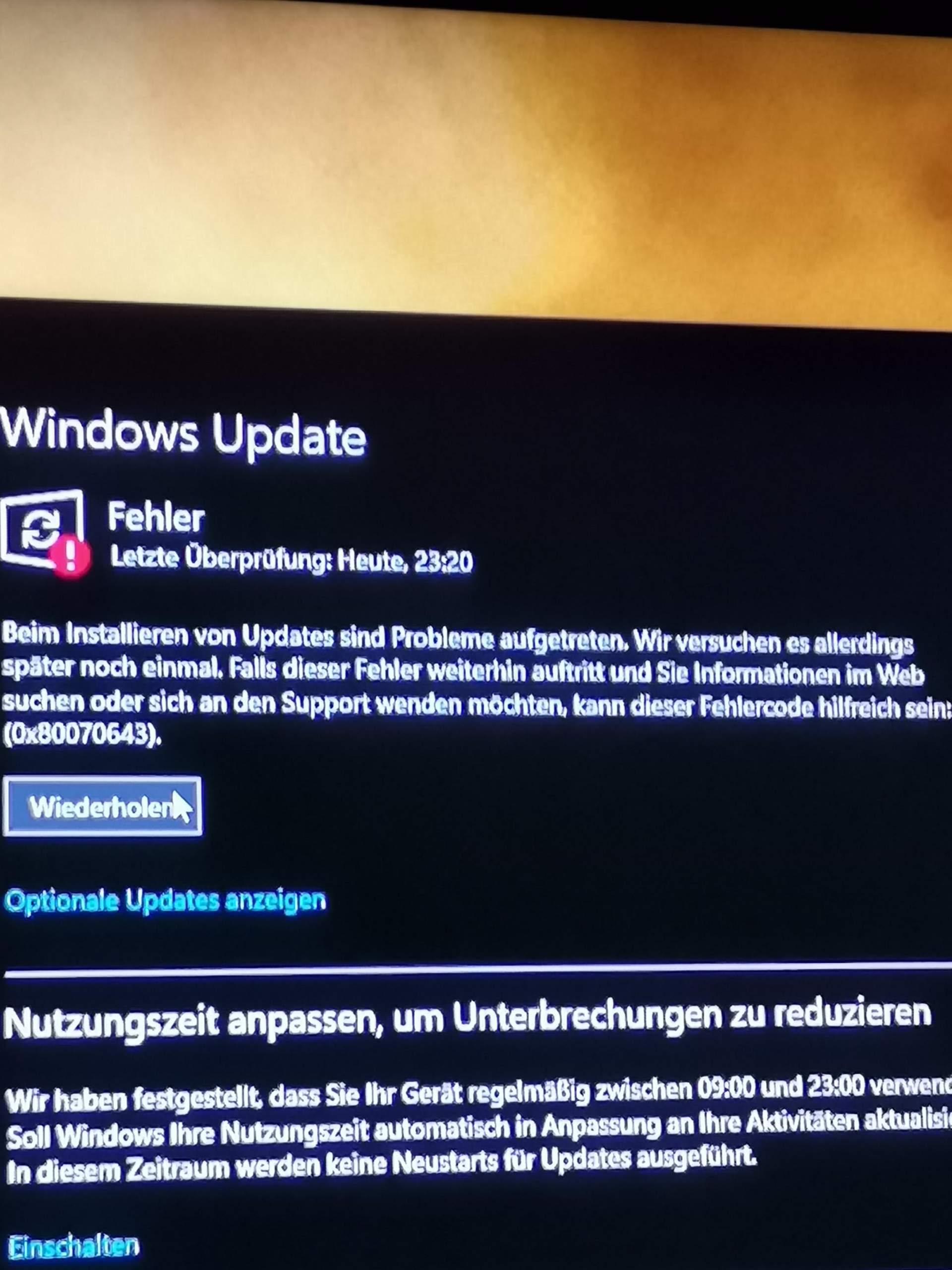 Guten Tag Windows Update Problem seit 5 Monat? (Windows 10, Microsoft, Treiber)