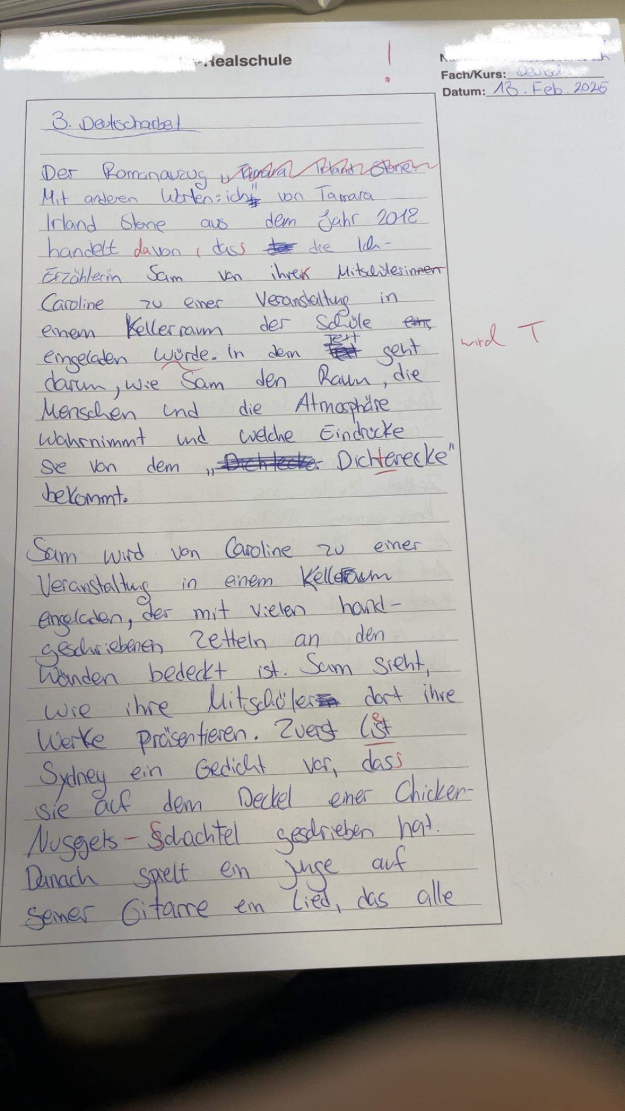 Hab ich diese Note verdient? (Schule, Arbeit, Noten)