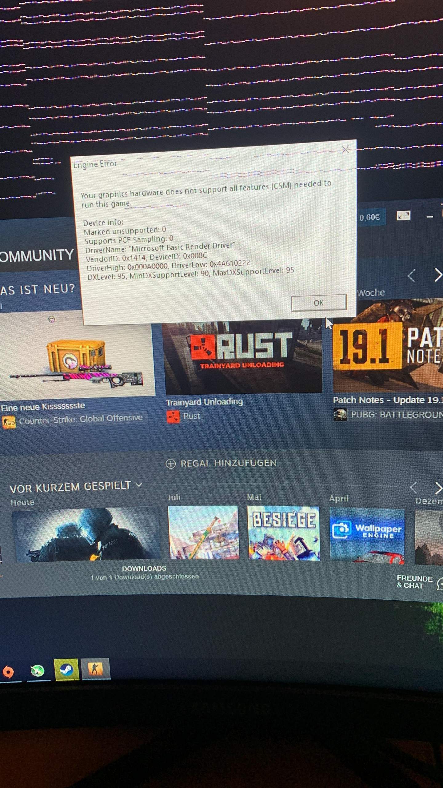 Hab ne RTX 2080 ti und plötzlich Artefakte? (Computer, PC, Grafikkarte)