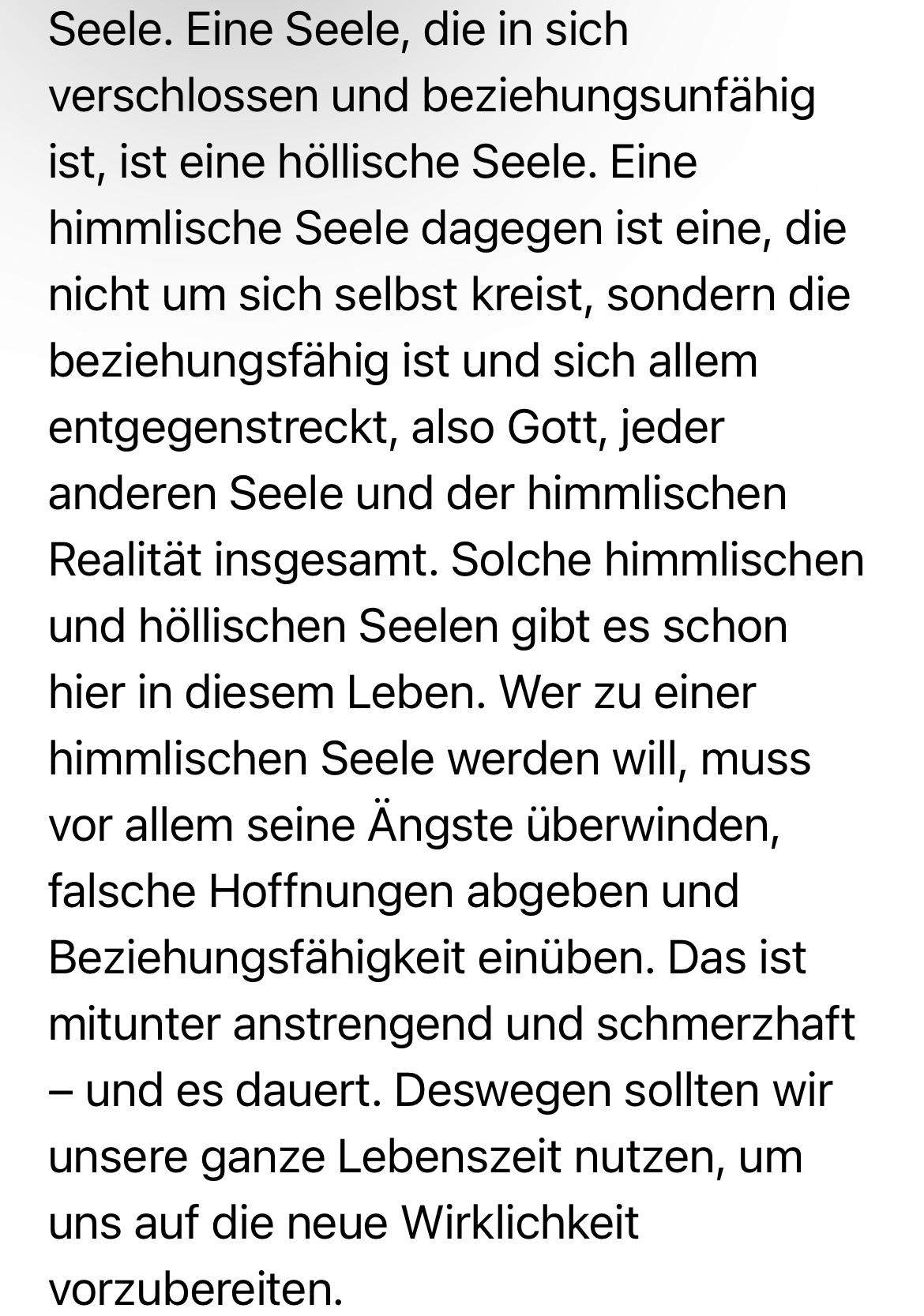Habe ich eine höllische Seele? (Psychologie, Beziehung, Christentum)