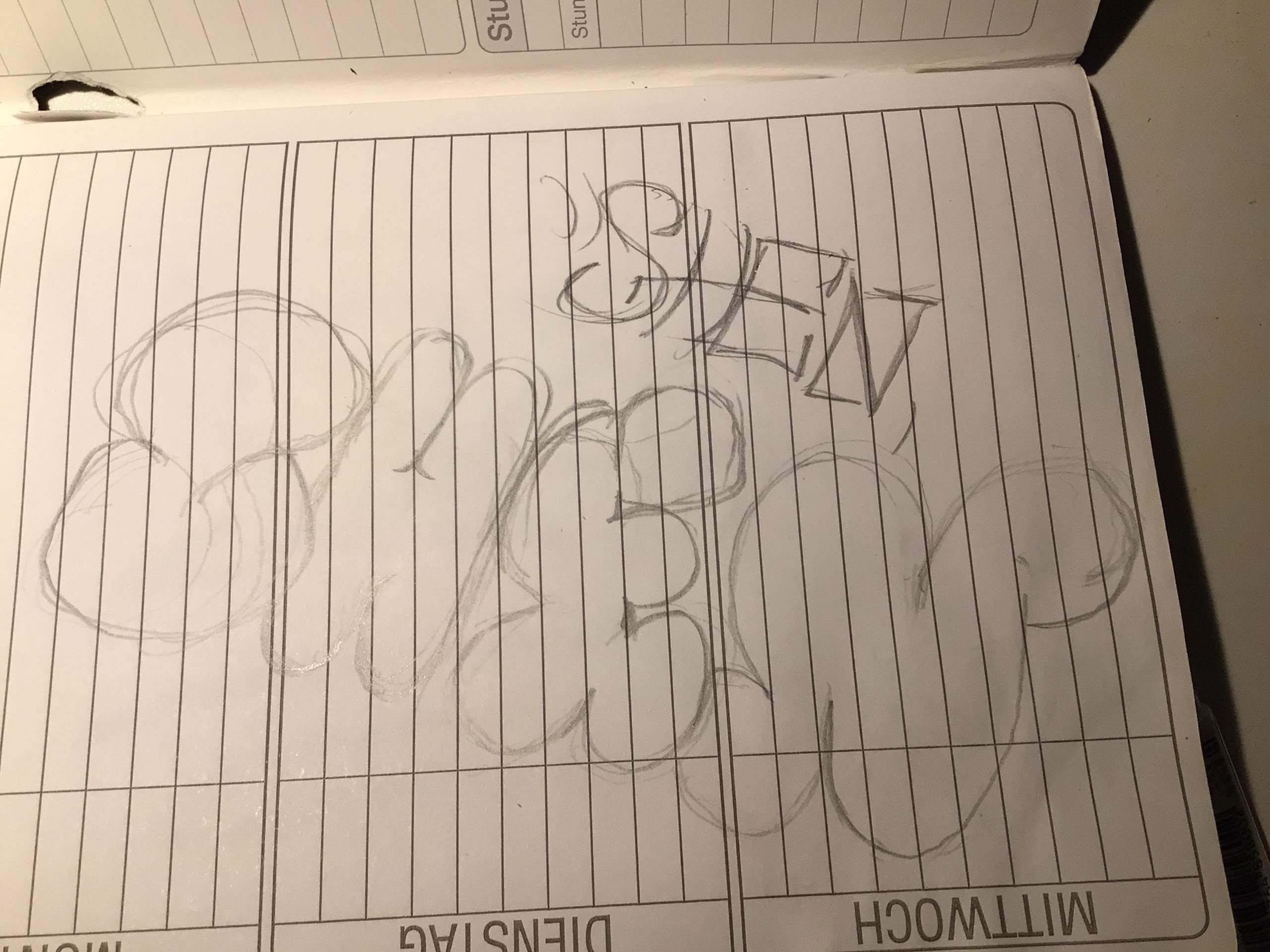 Habt ihr ein paar Tipps zu meinem Graffiti? (Meinungsäußerung)