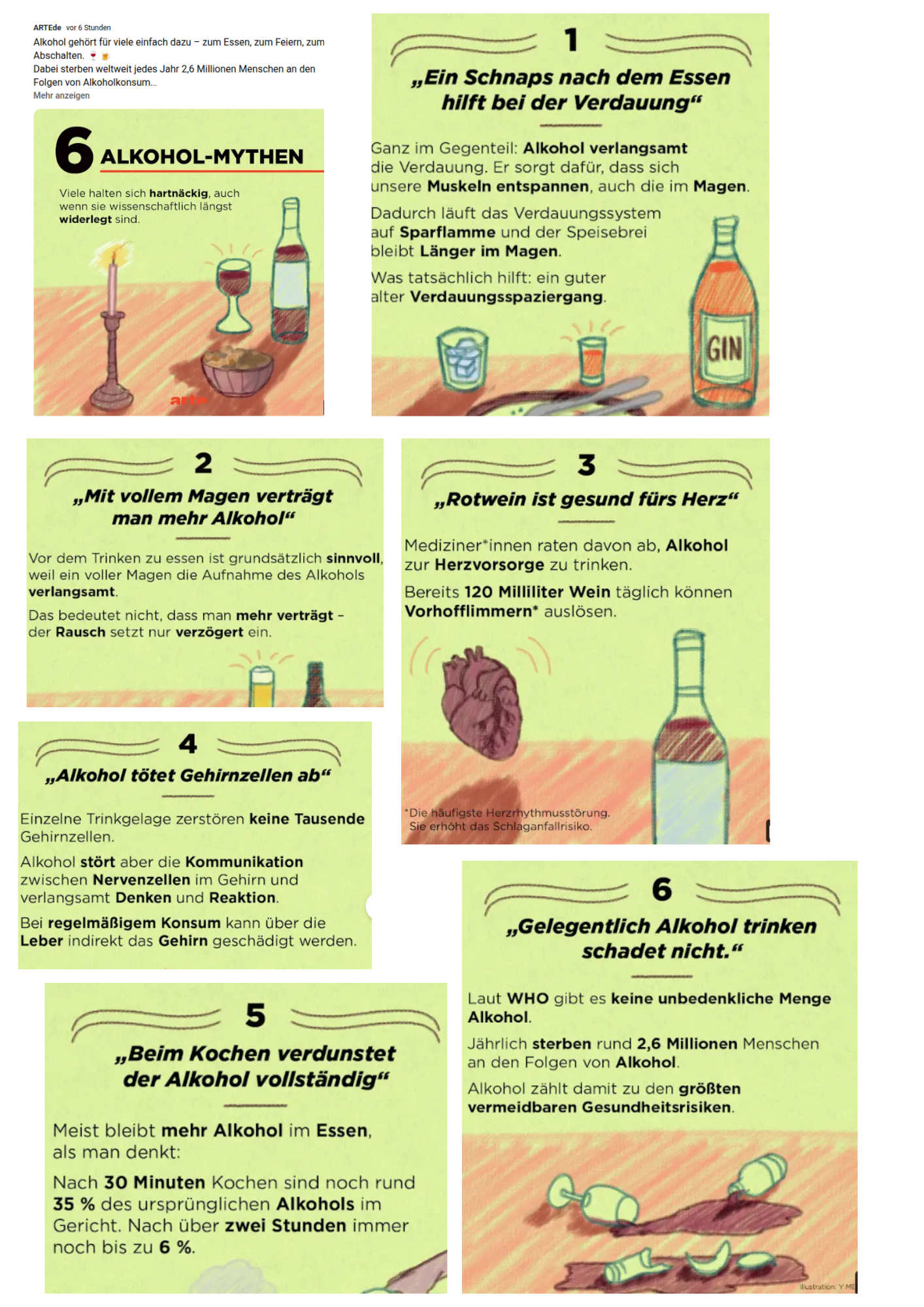 Habt ihr schon mal von diesen 6 Alkohol-Mythen gehört? (Alkoholkonsum ...