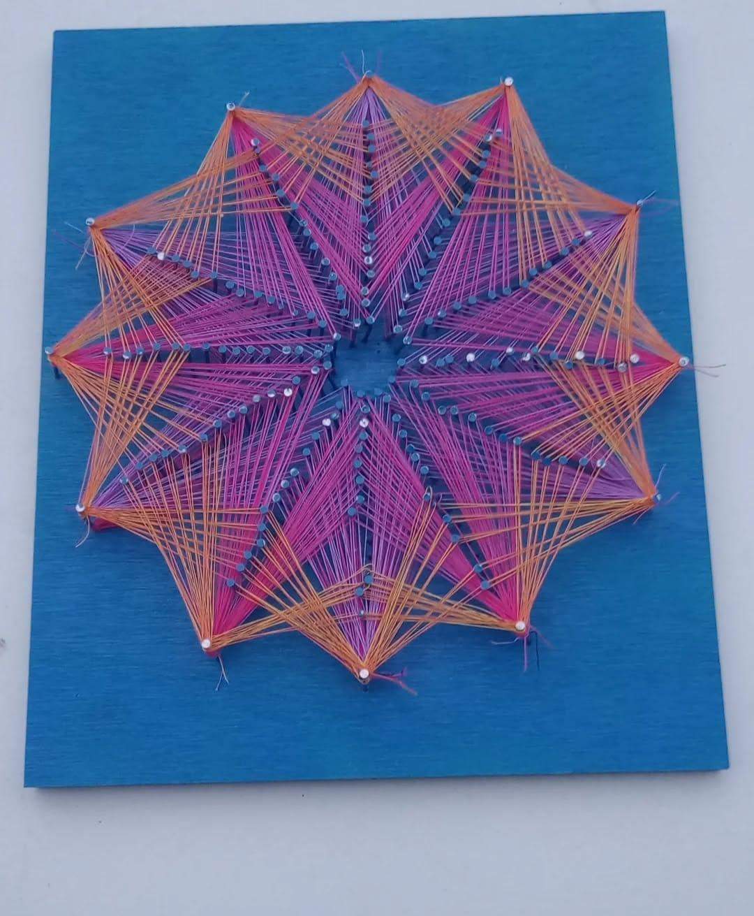Habt ihr schon Mal von String Art gehört? (Kunst, Kreativität)