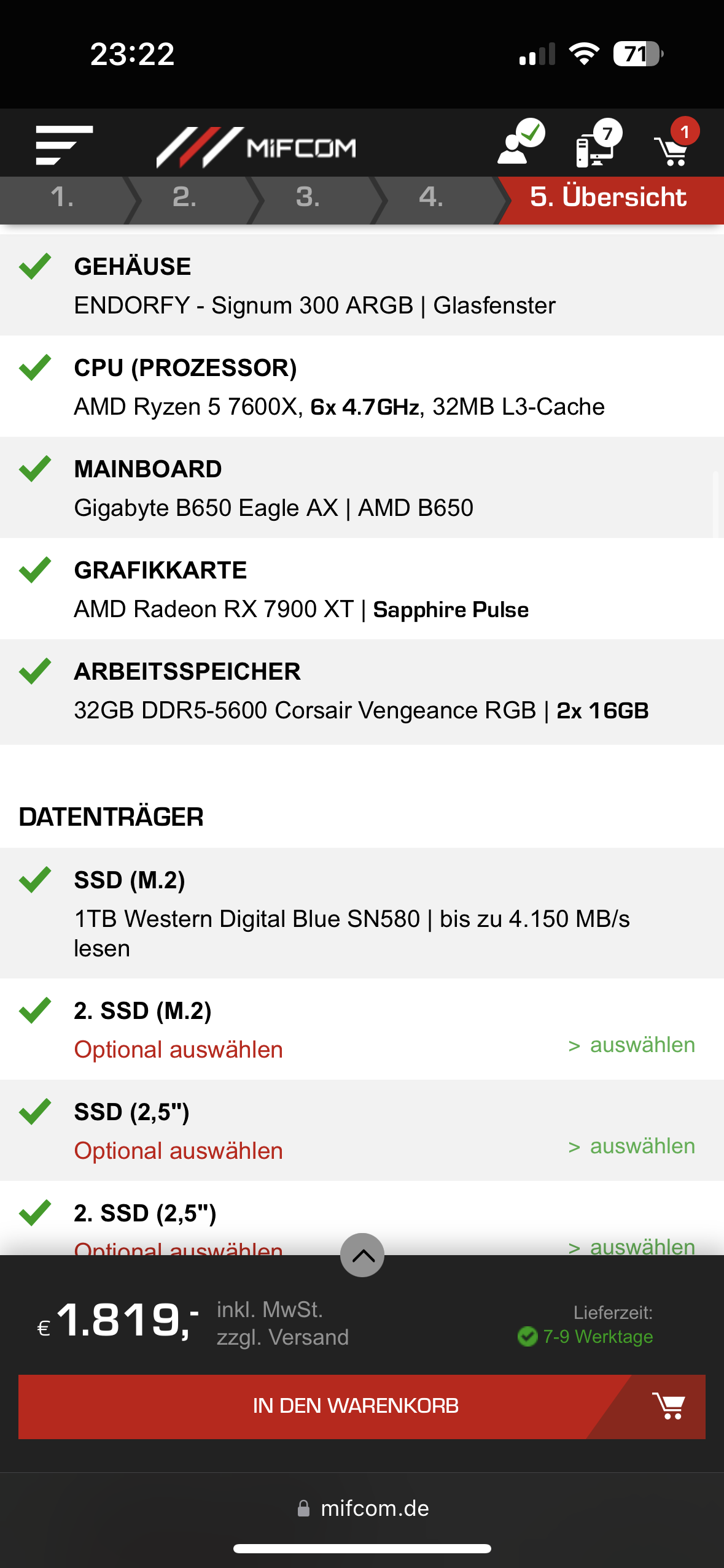 Hallo meine Frage wäre ob diese Konfiguration gut wäre zum zocken, mir ...