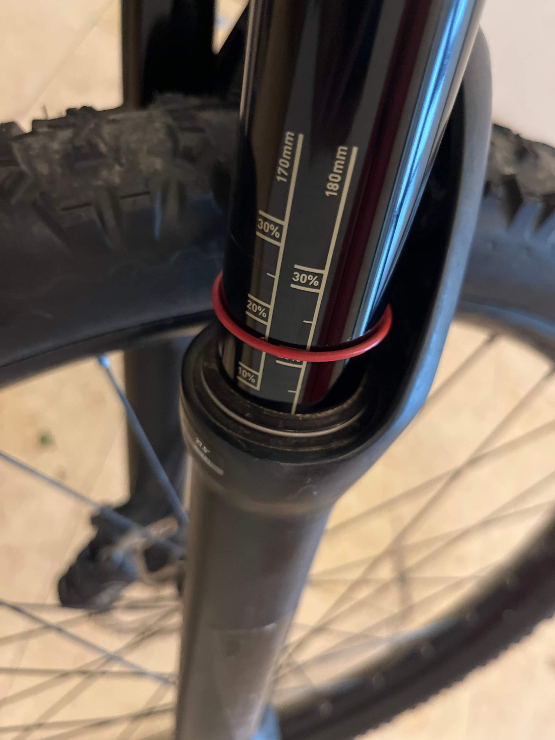 Hat die Federgabel jetzt 180 oder 170 mm? (Mountainbike, MTB Fully ...