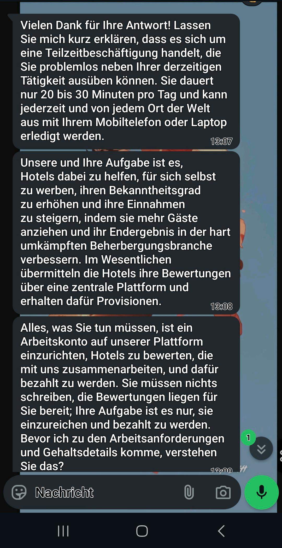 Hat jemand von euch schon mal so einen Beruf gemacht? Ist das legal ...