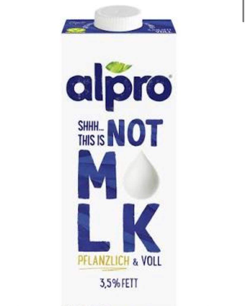 Hat schon jemand die neue Alpro Not Milk probiert? (Ernährung, vegan ...