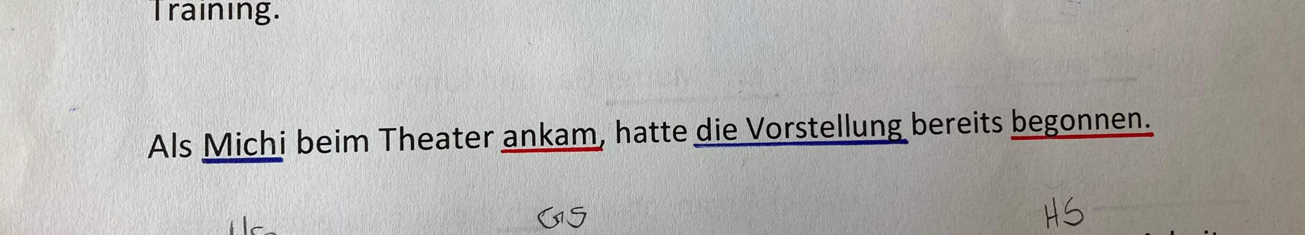 Hauptsatz/Gliedsatz bestimmen? (Schule, Deutsch, Grammatik)