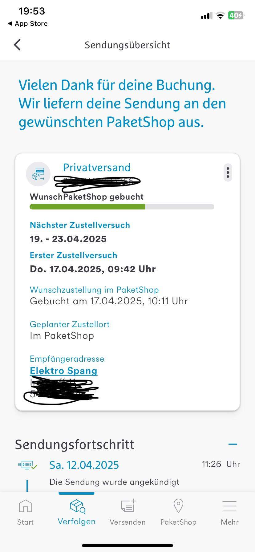 Hermes paket? (Versand, Lieferung, Paketversand)