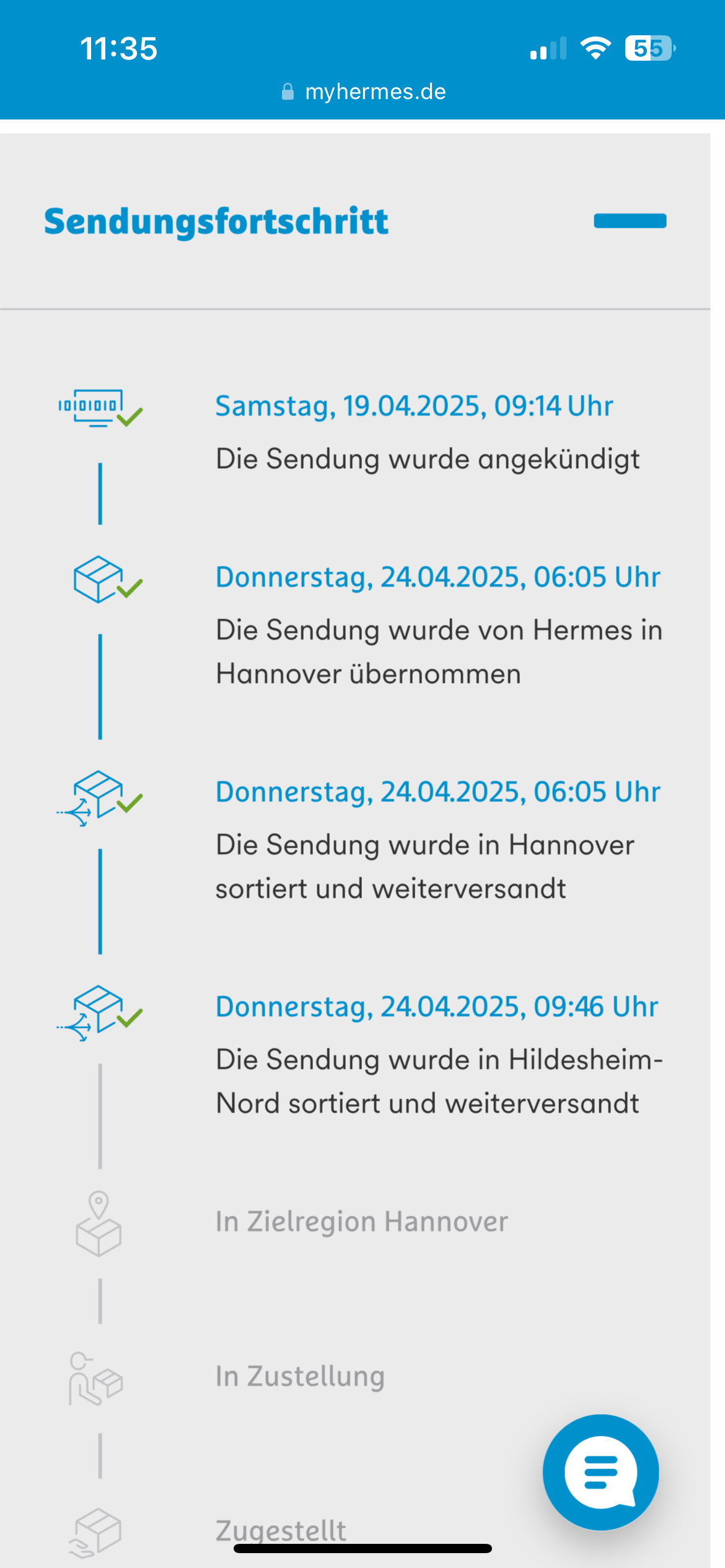 Hermes paket, kommt es heute noch? (Versand, Bestellung, Lieferung)