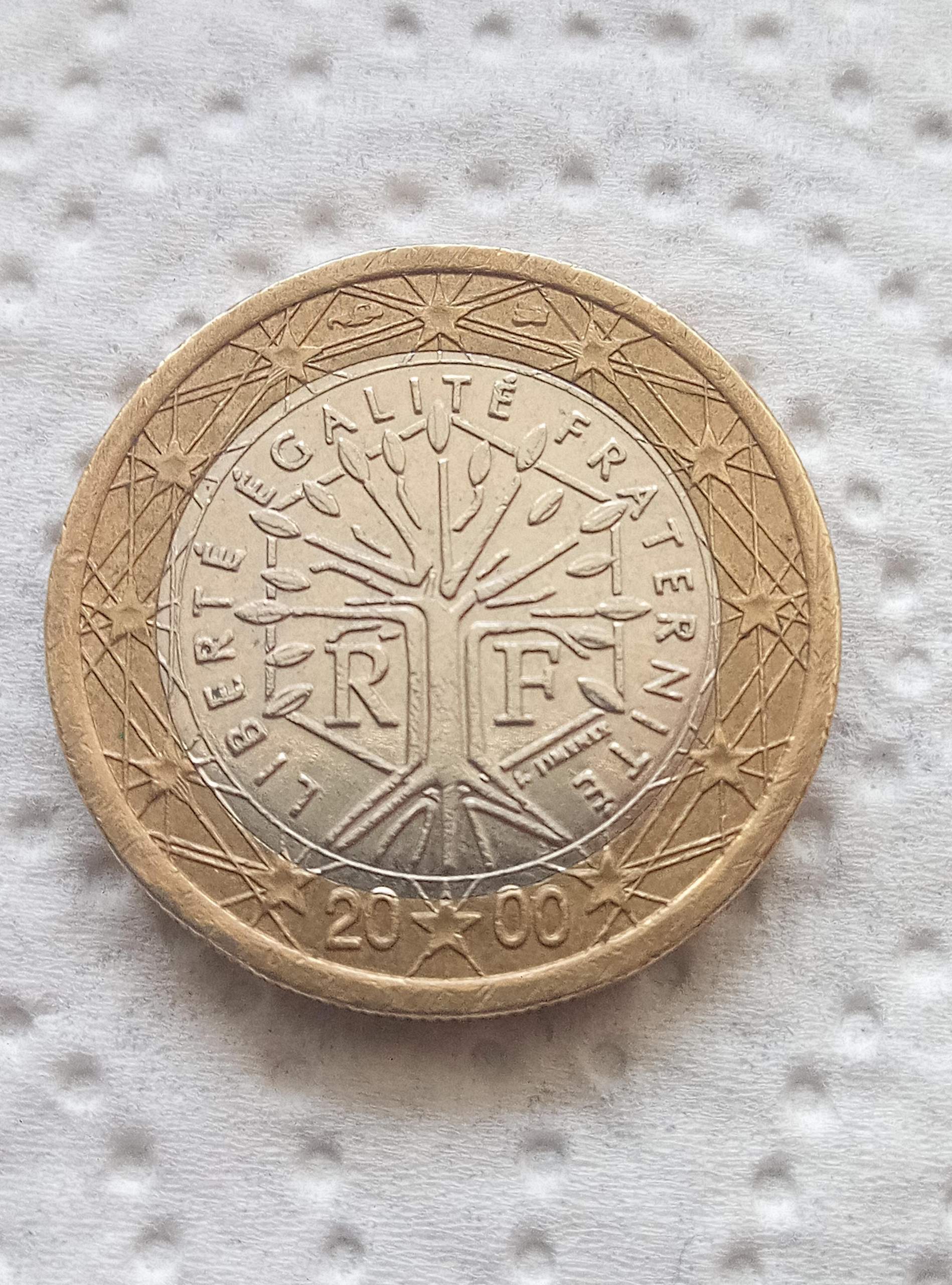 Hi 1€ Frankreich Fehlprägung? (Wert, Euro, Münzen)
