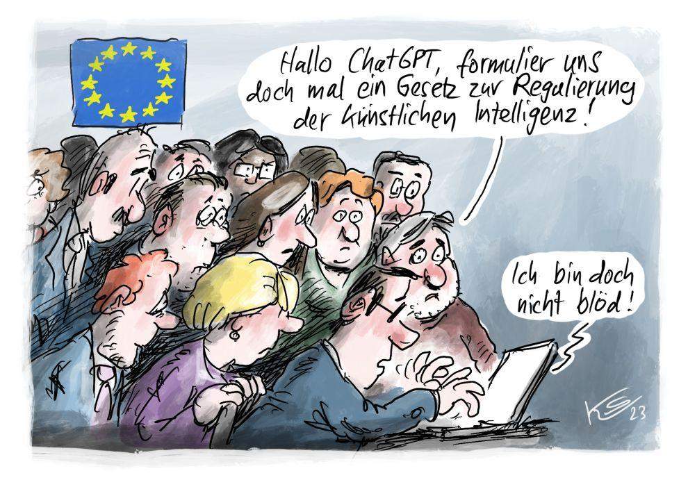 Hilfe bei Karikatur? (Europa, Partei, Europäische Union)