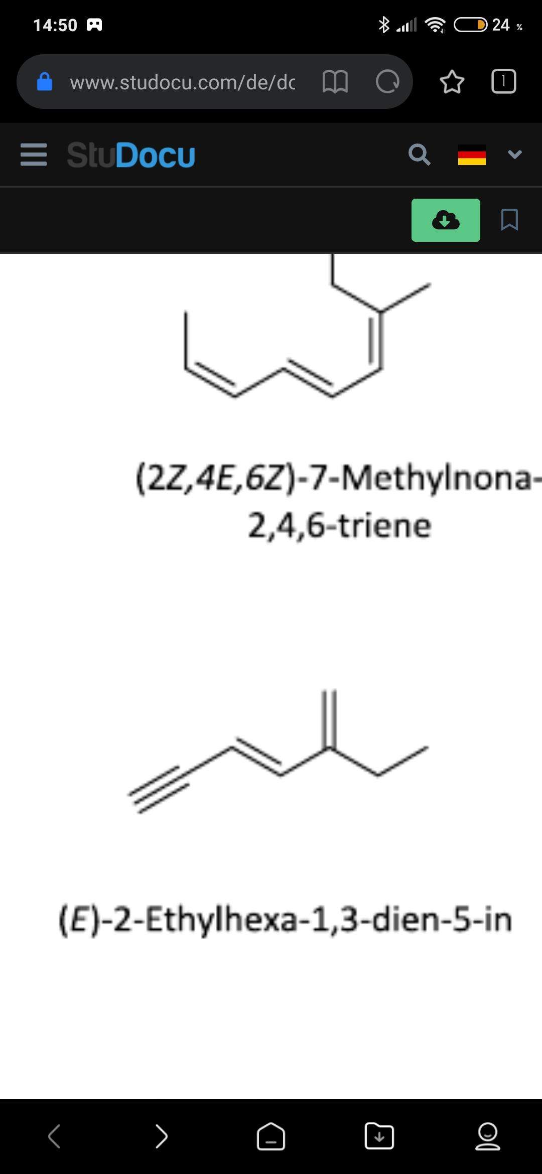 Hilfe bei Nummerierung von Alkinen (das untere)? (Schule, Chemie, Alkane)