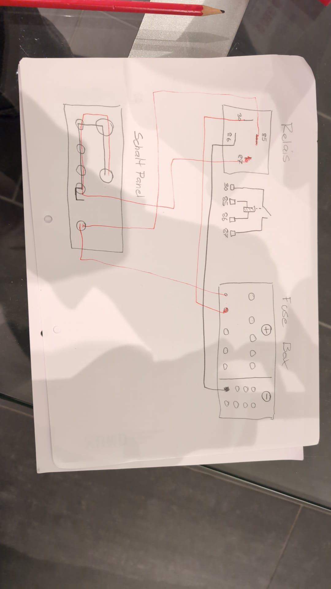 Hilfe bei Schaltplan für Wohnmobil? (Elektrik, Werkstatt, LED)