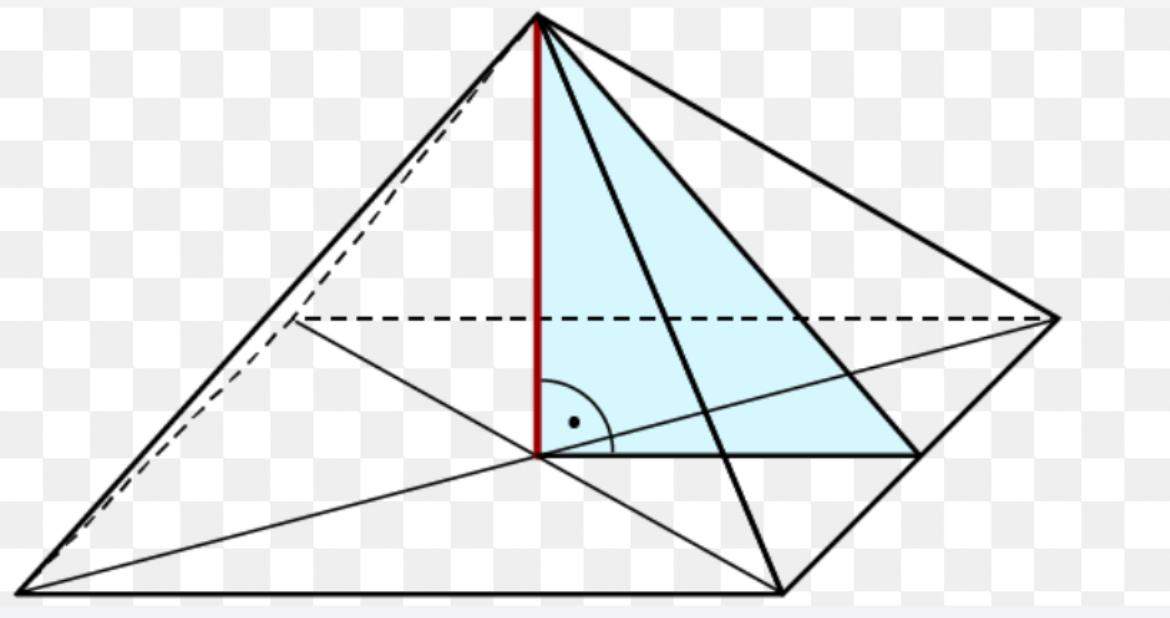 Hilfe Vortrag Mathe Satz des Pythagoras Pyramide? (rechnen, Formel ...