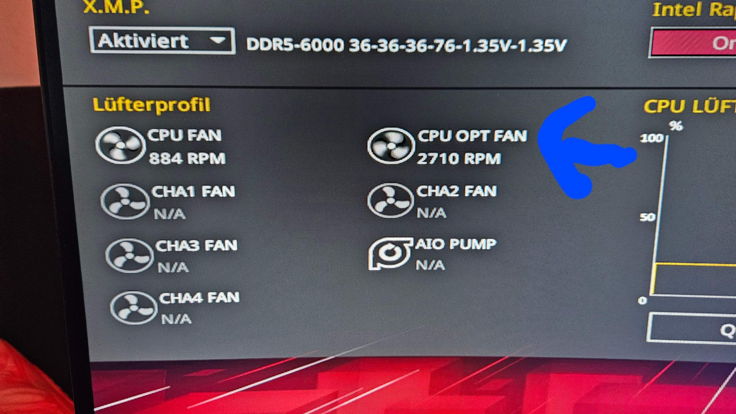 Hilfe zu CPU OPT FAN? (Gaming PC, Prozessor, Mainboard)