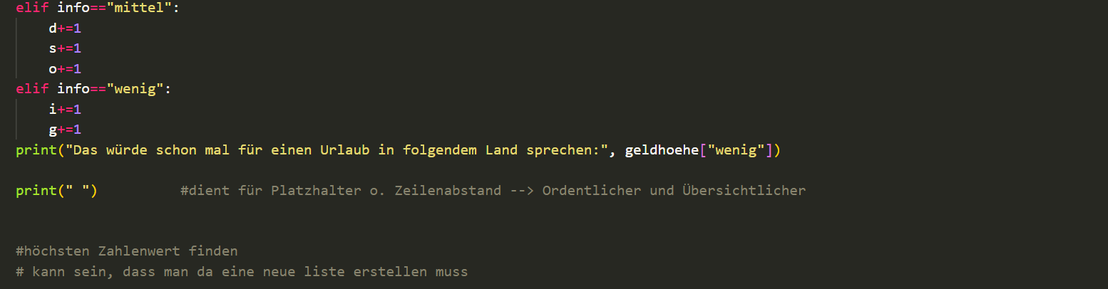 Höchsten Zahlenwert bei Python finden? (Programmiersprache, Counter)