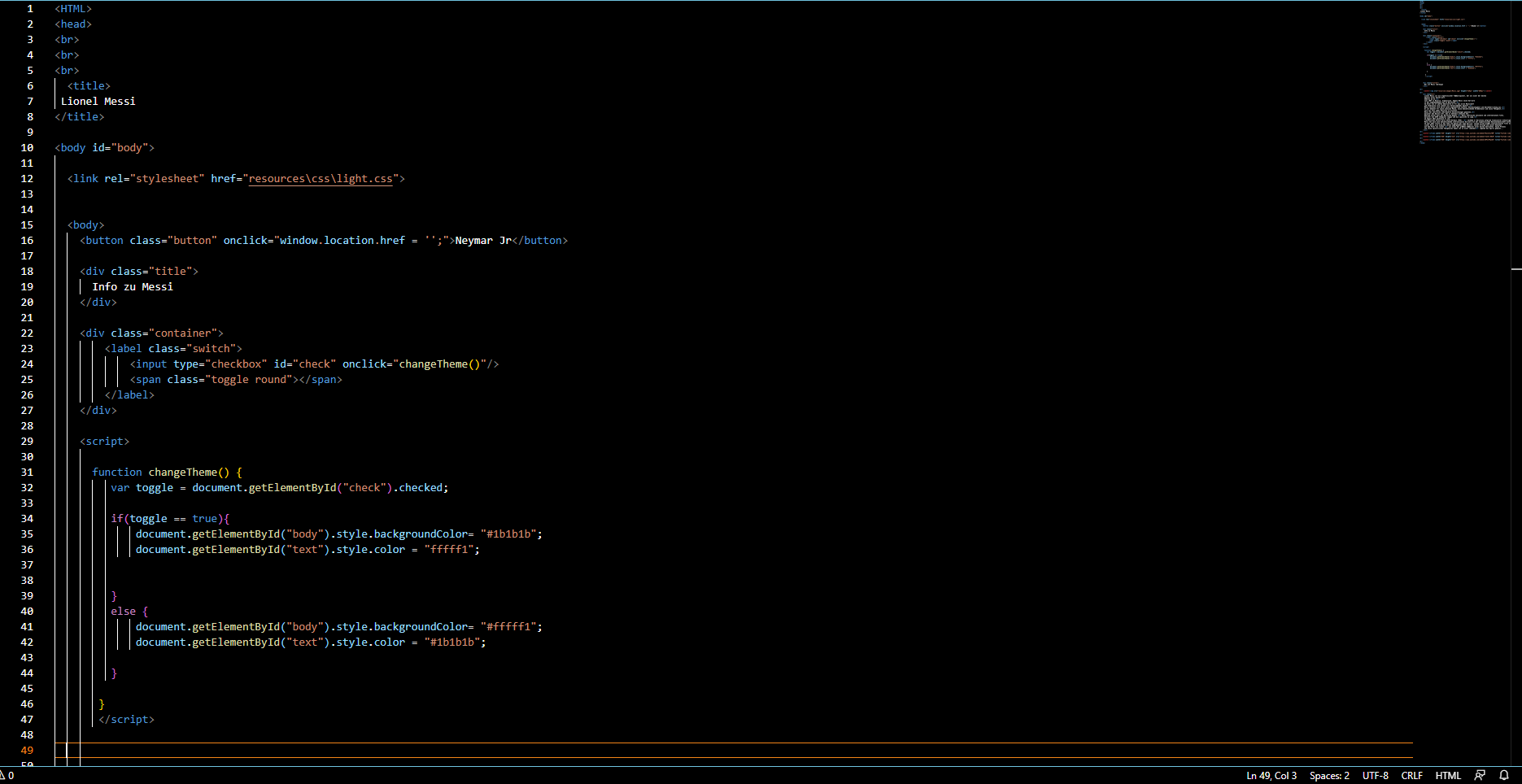 HTML,CSS Dark/White mode? (Webseite, Webdesign, Webentwicklung)