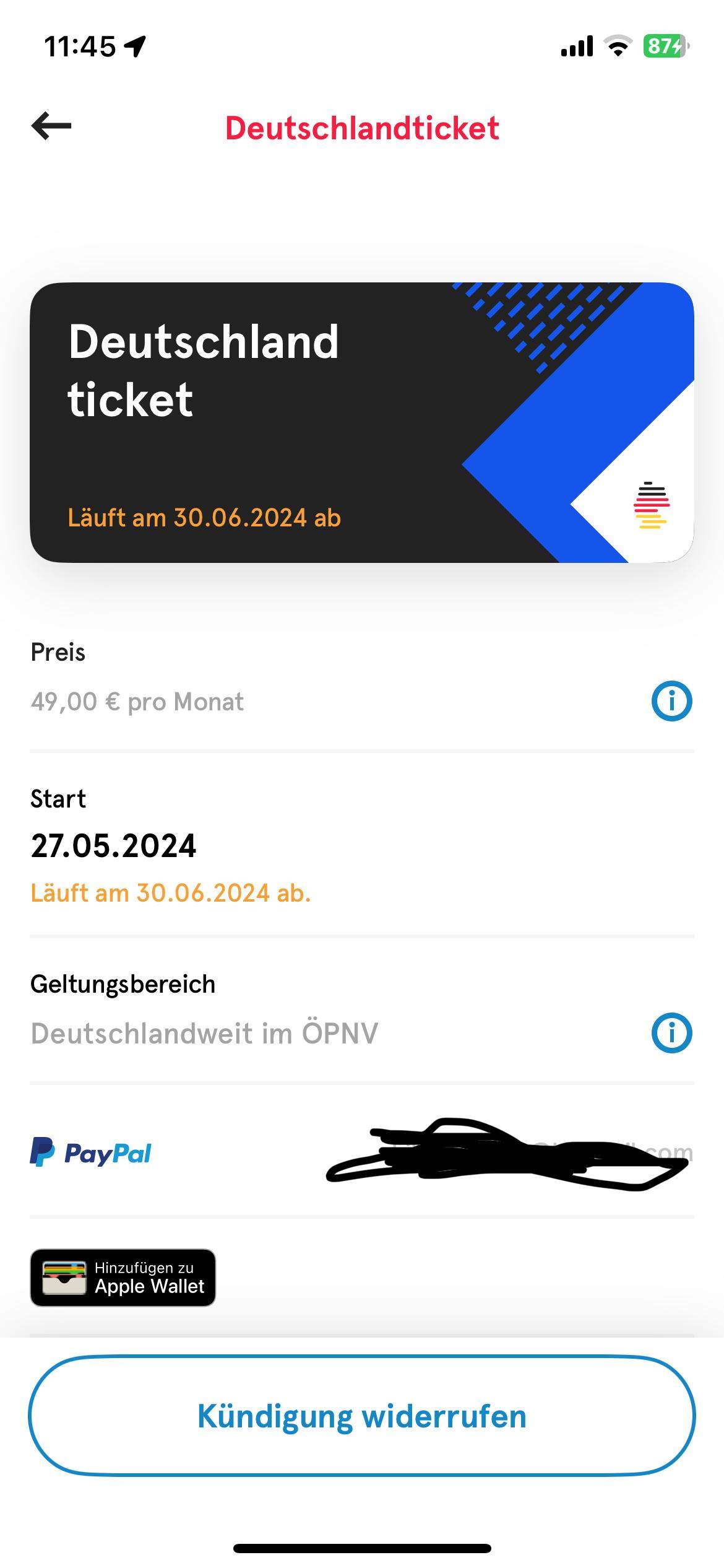 Hvv Deutschlandticket? (Ticket)