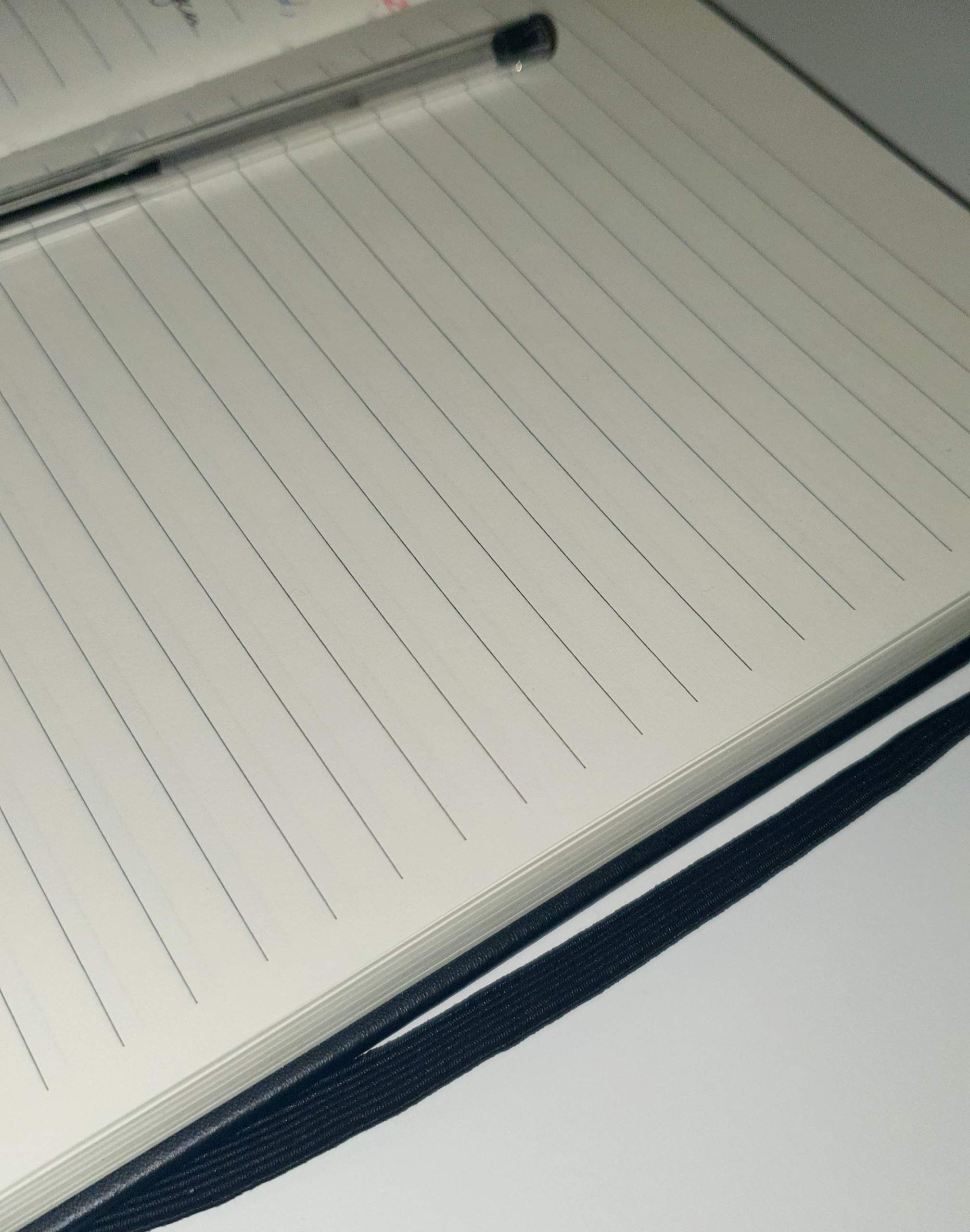 Ich benutze ein altes Handy als Schranklampe, weil ich darin schreibe ...