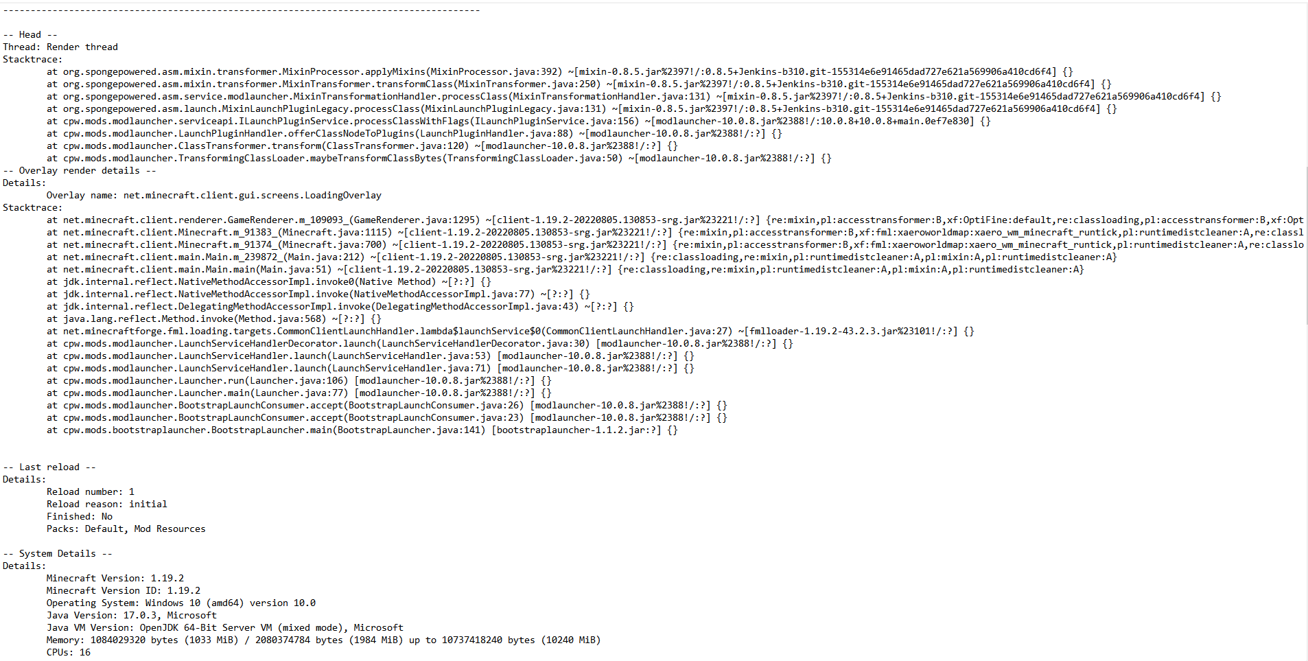 Ich brauche Hilfe bei Minecraft, mir fehlt die Kenntniss? (PC, Mods, Minecraft Java Edition)