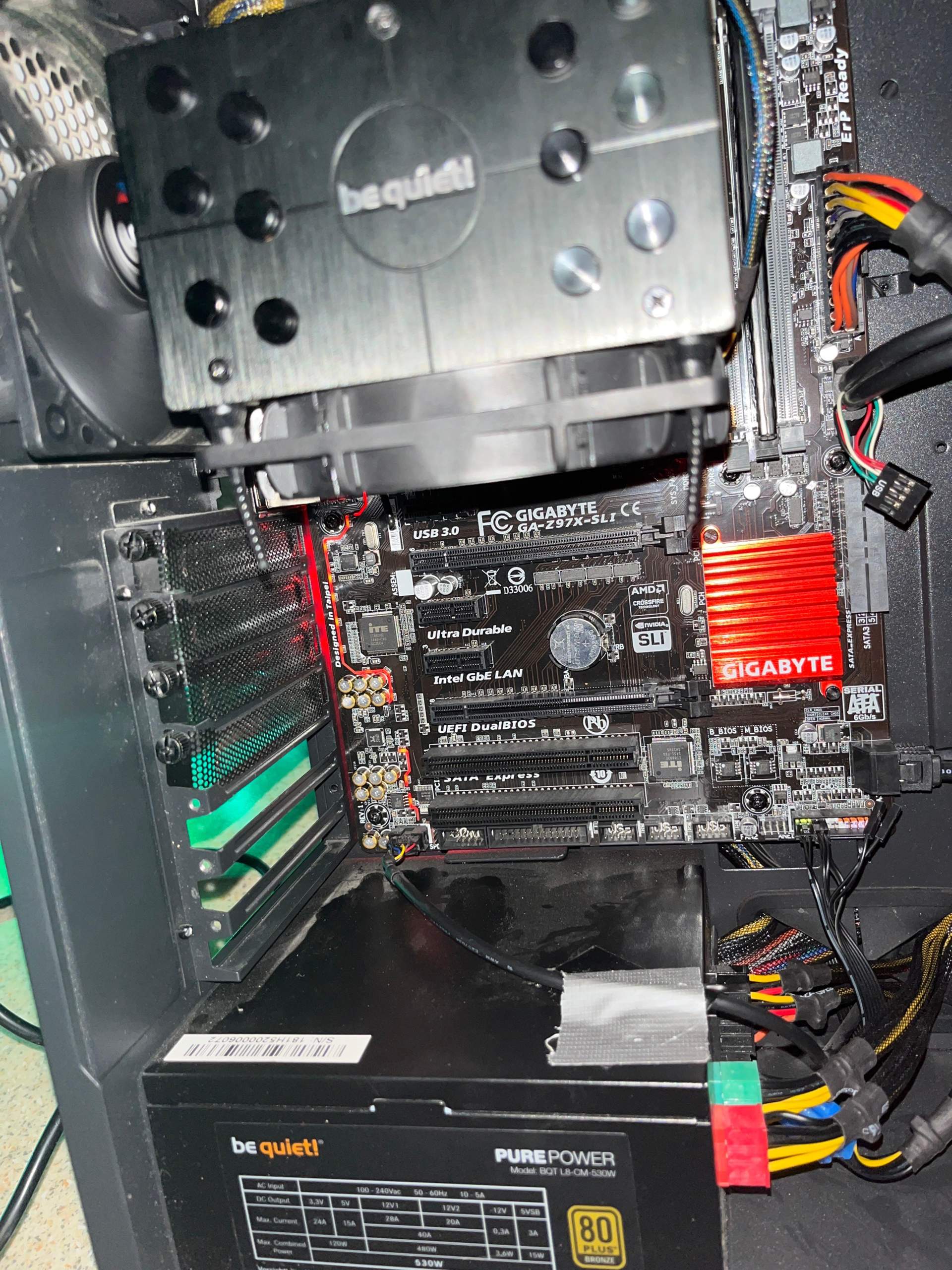 Ich habe ein Z97X-SLI Mainborad von GIGABYTE aber ich weiß nicht wie ...