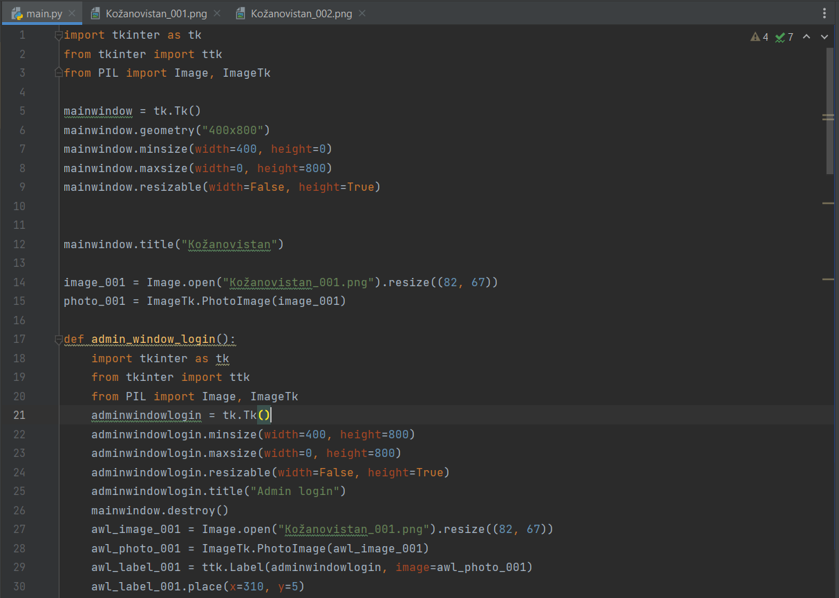Ich habe einen Fehler in meiner Phyton Gui Programmierung, könnt ihr mir helfen? (Python)