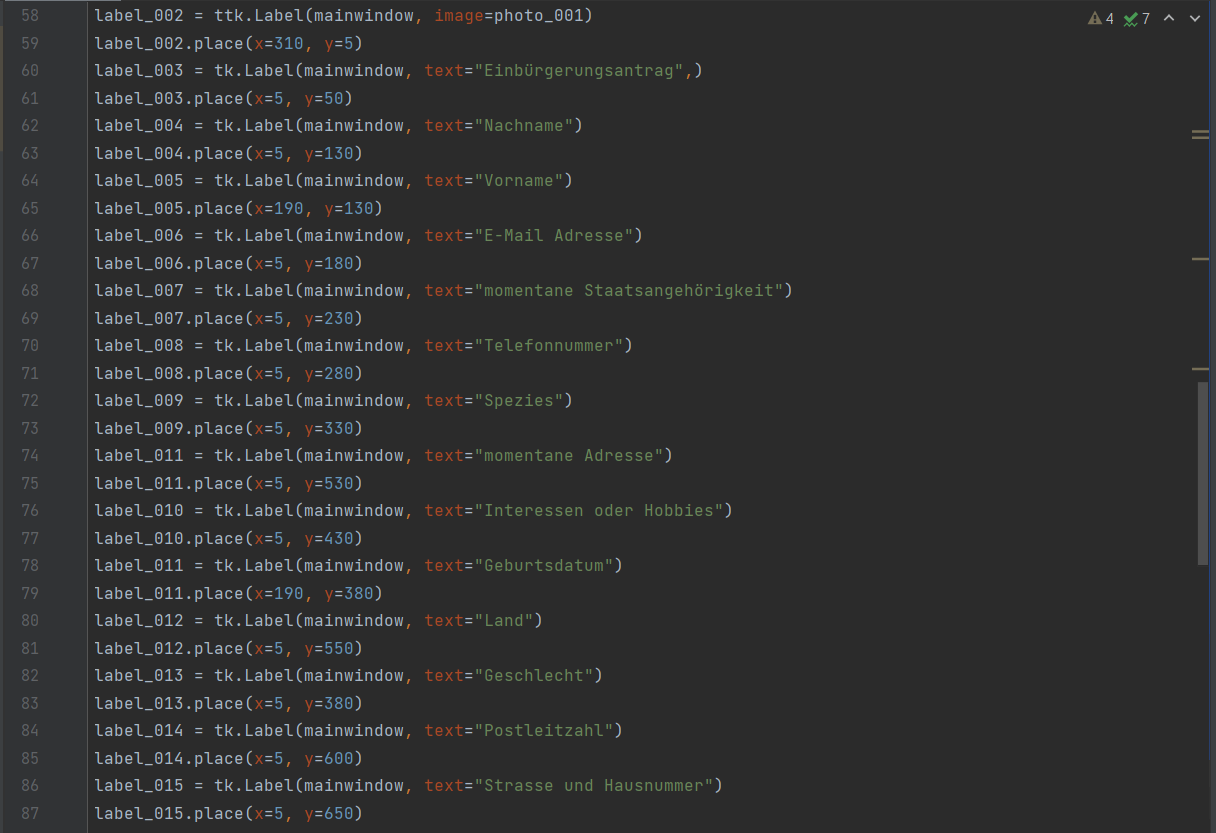 Ich habe einen Fehler in meiner Phyton Gui Programmierung, könnt ihr ...