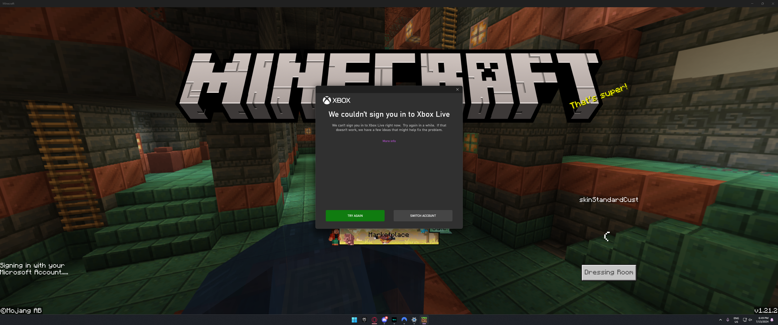 Ich kann kein Minecraft an sich mehr spielen? (PC, Minecraft Bedrock ...
