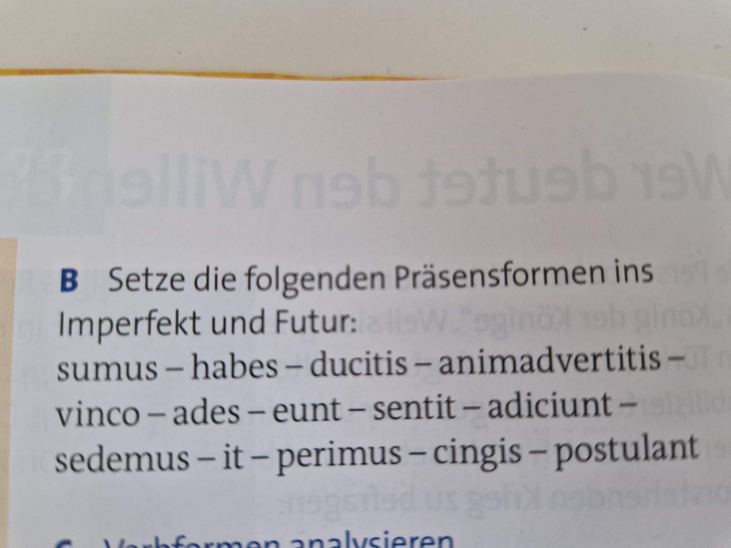 Imperfekt&Futur setzen? (Sprache, Lernen, Grammatik)