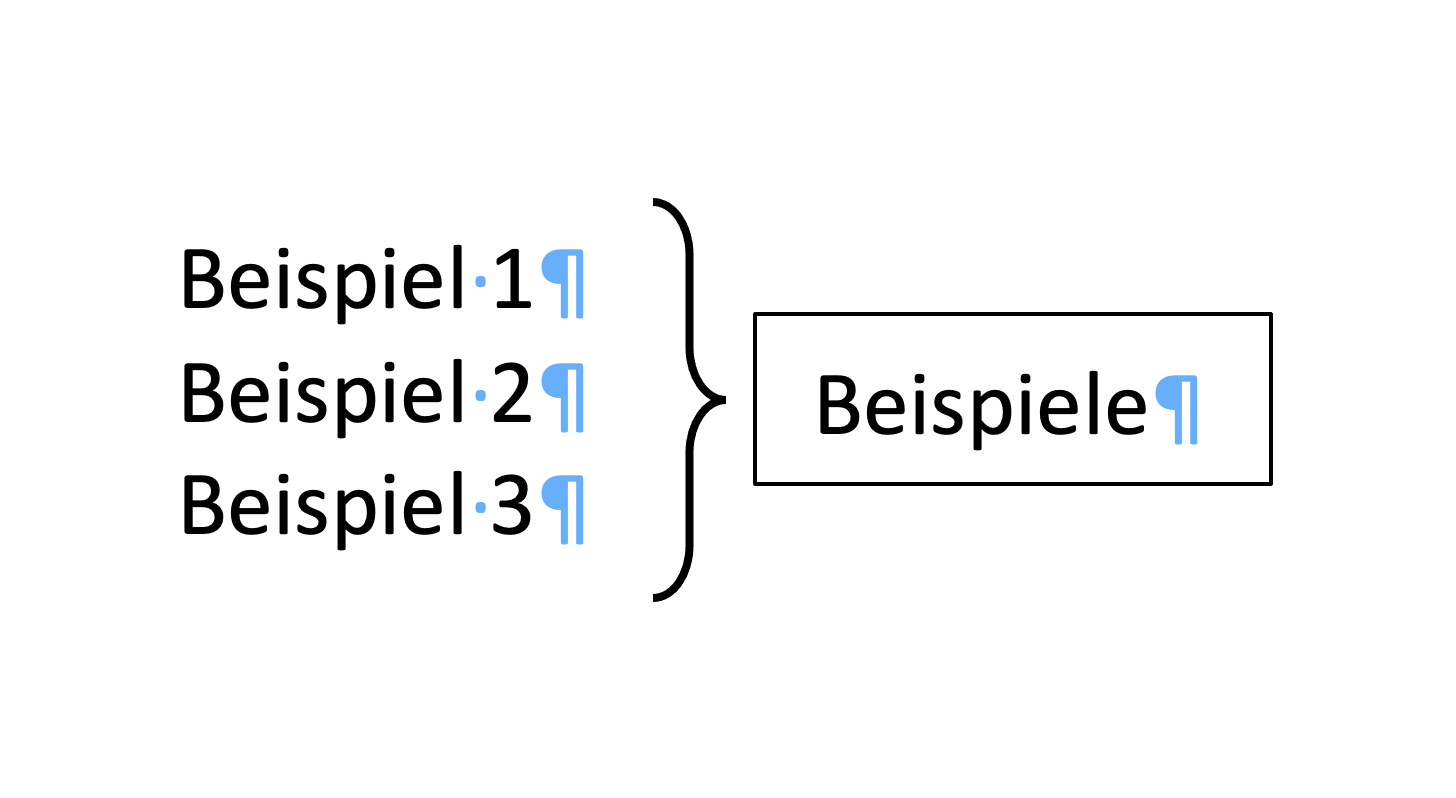 In Keynote geschwungene Klammern wie in Word? (Computer, Schule, Technik)