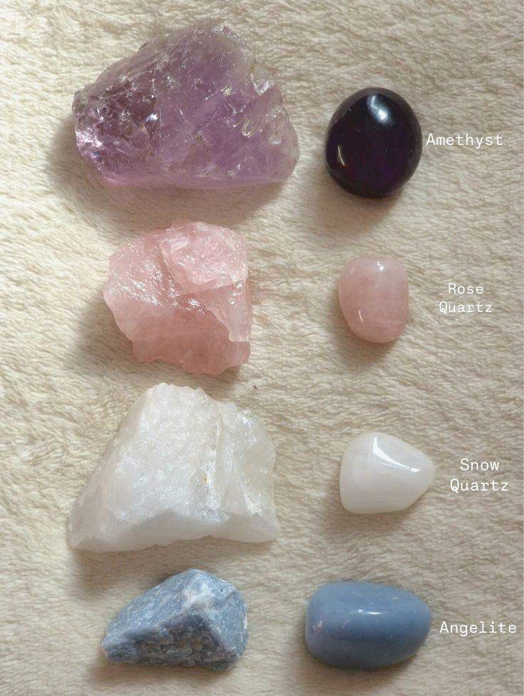 In welcher Form finden Sie diese Halbedelsteine schöner? (Mineralien)