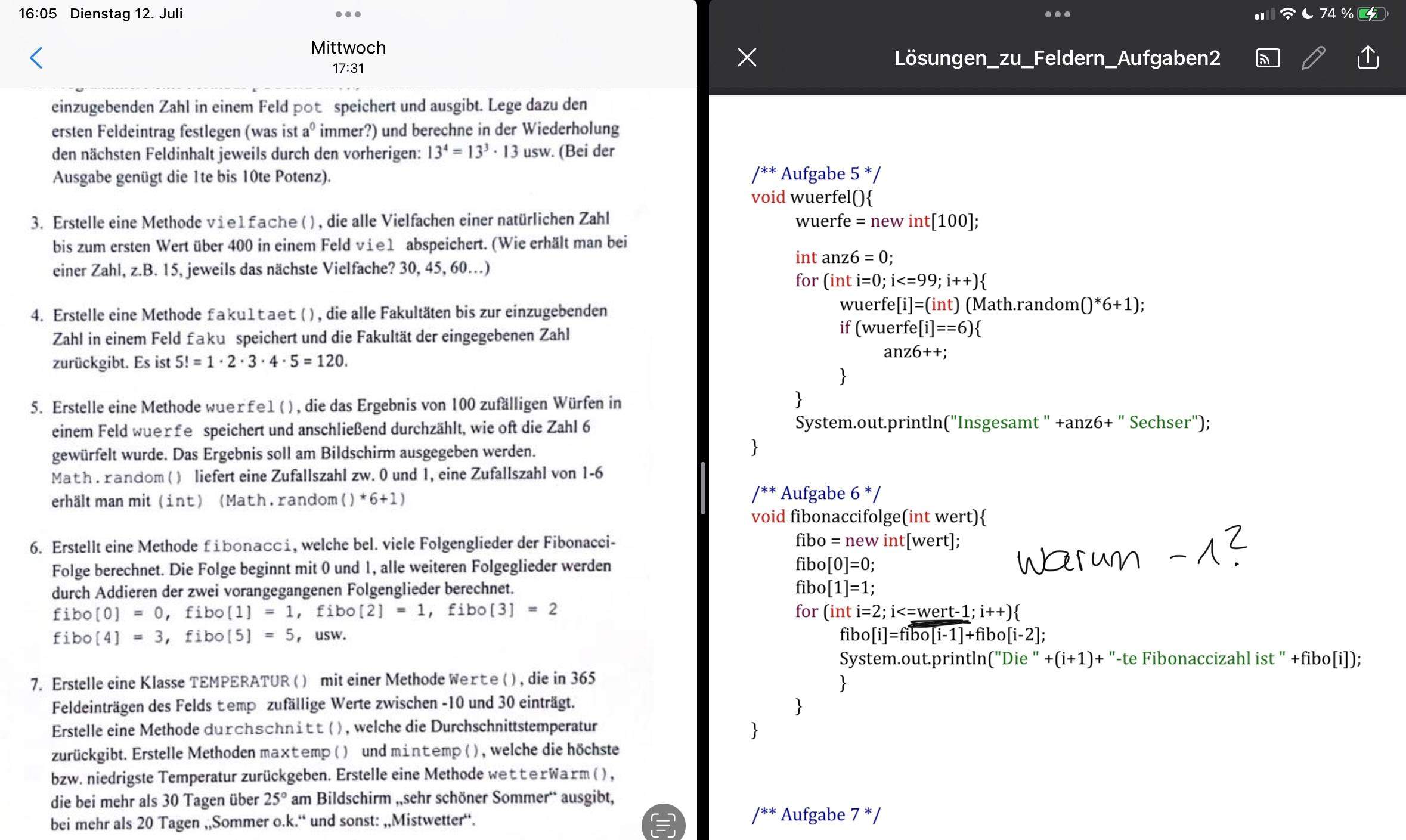 Informatik felder? (Computer, Schule, programmieren)