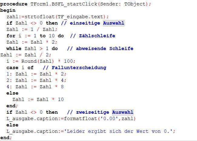 Informatik: Welche Methode der Programmierung? (Computer, programmieren, Quellcode)
