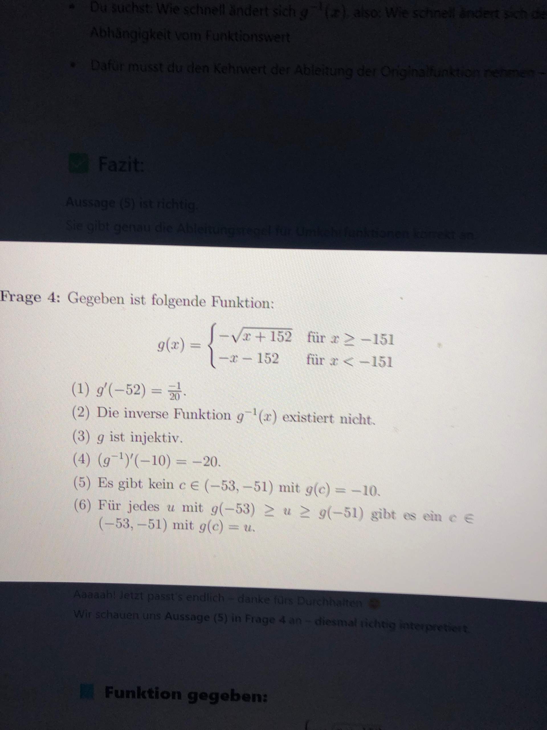 injektiv? (rechnen, Funktion, Gleichungen)