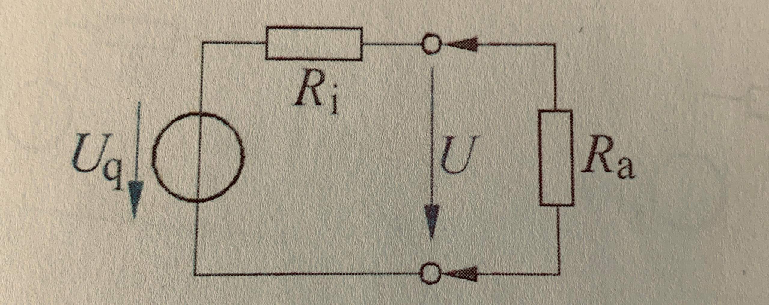 Innen und Außenwiderstand? (Technik, Technologie, Elektrotechnik)