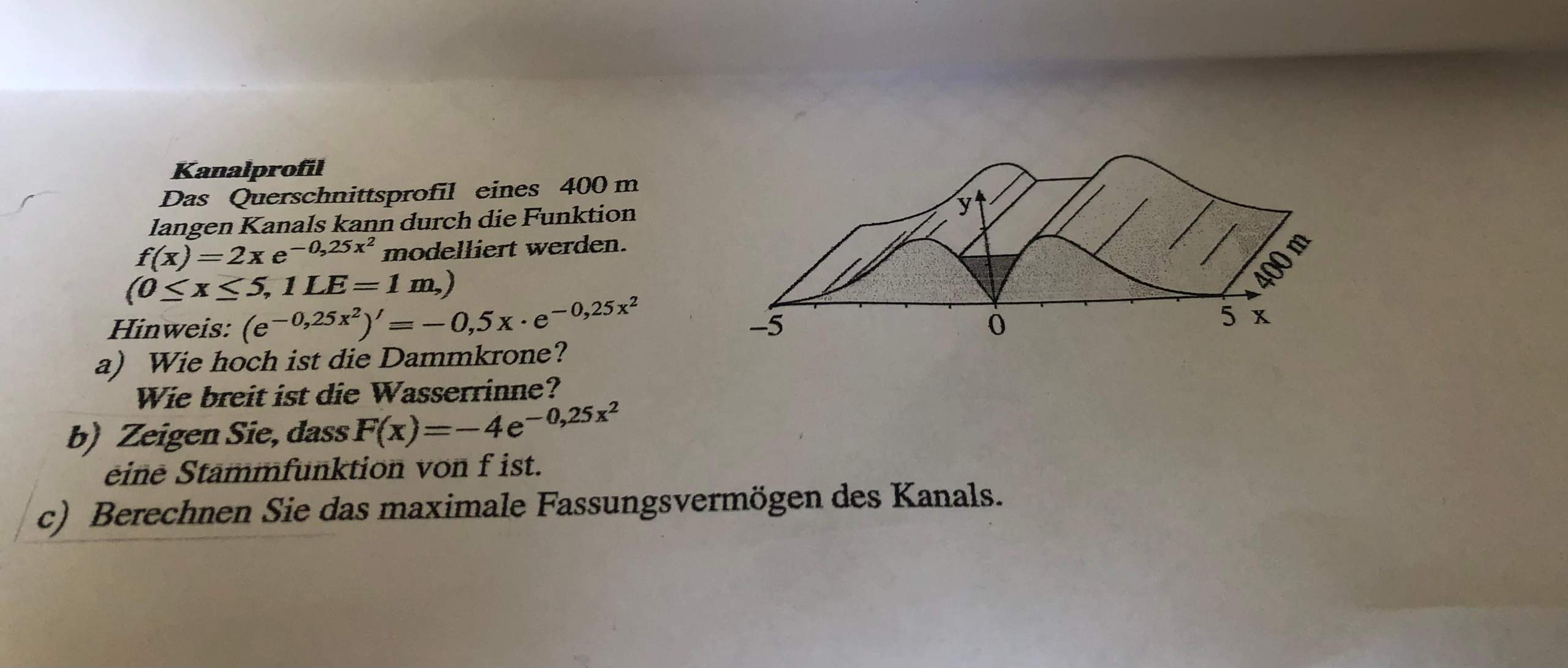 Integralrechnung Mit E Funktionen Computer Mathematik E Funktion