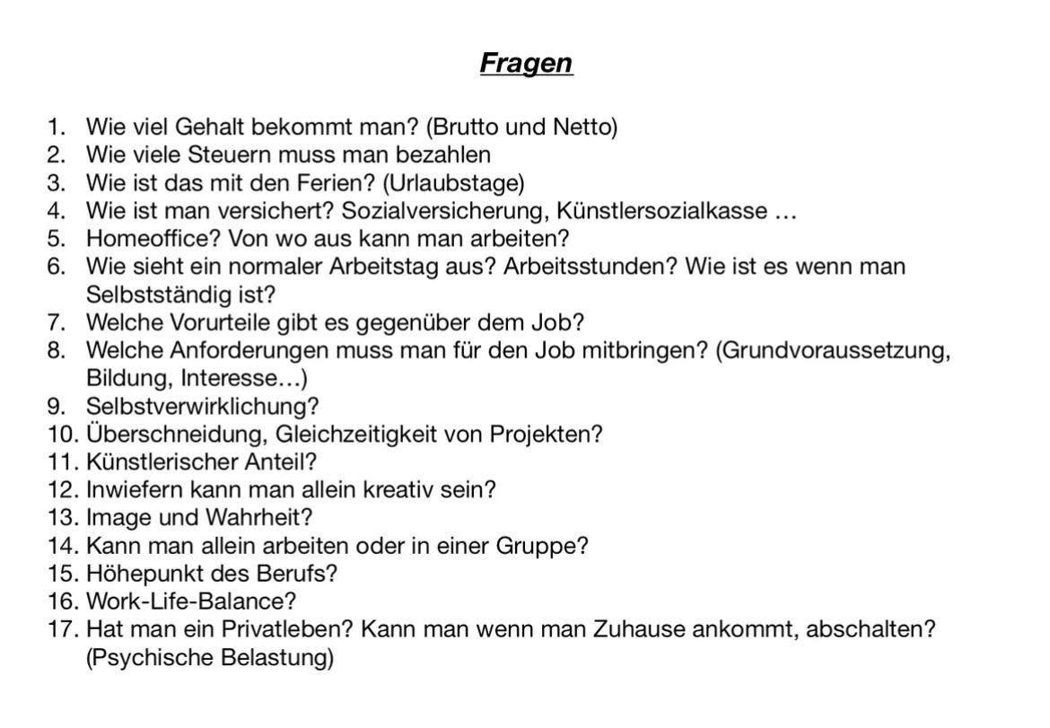 Interview? (interviewfragen)