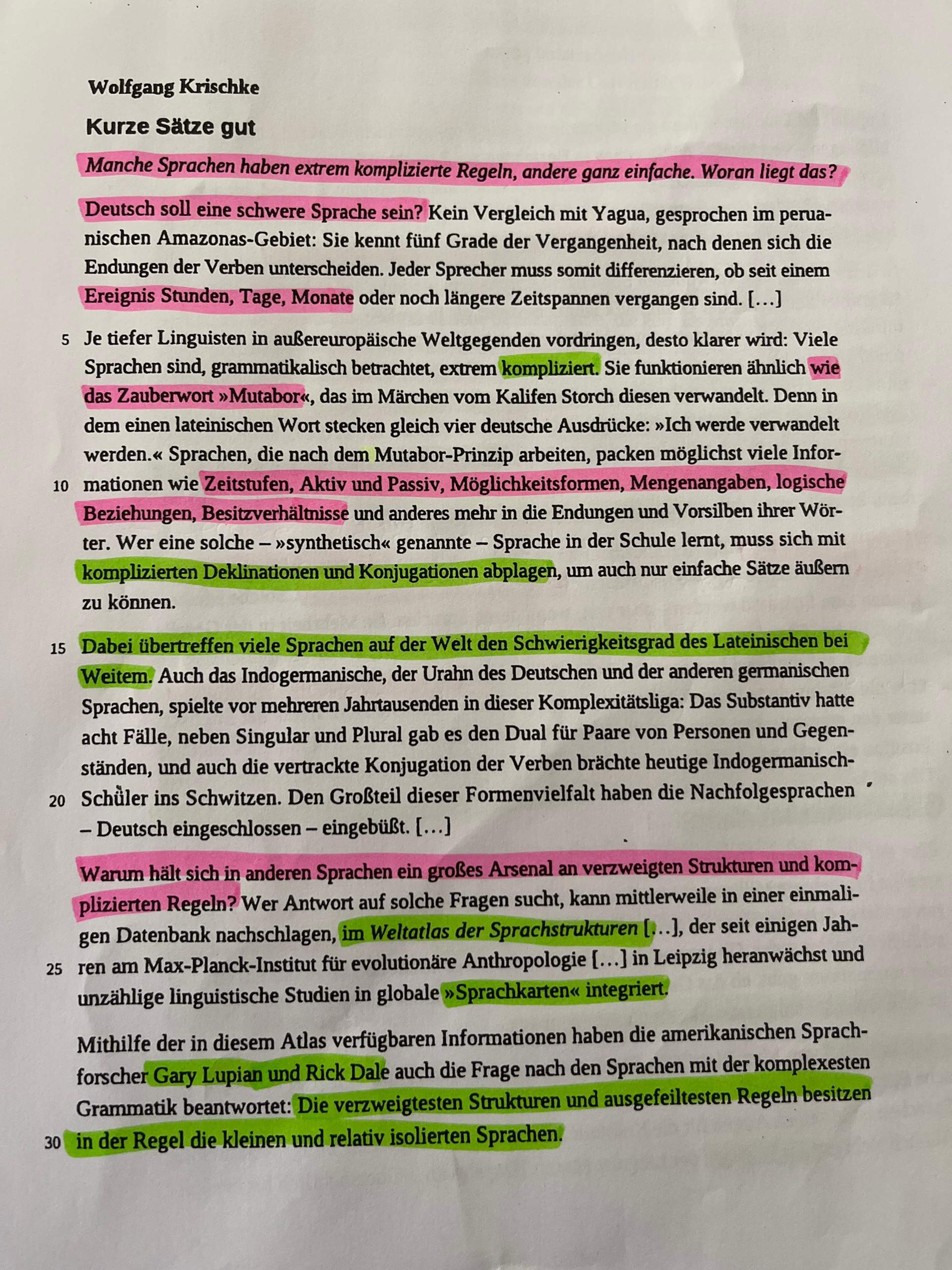Inwieweit sollten vereinfachungstendenzen der deutschen Sprache im ...
