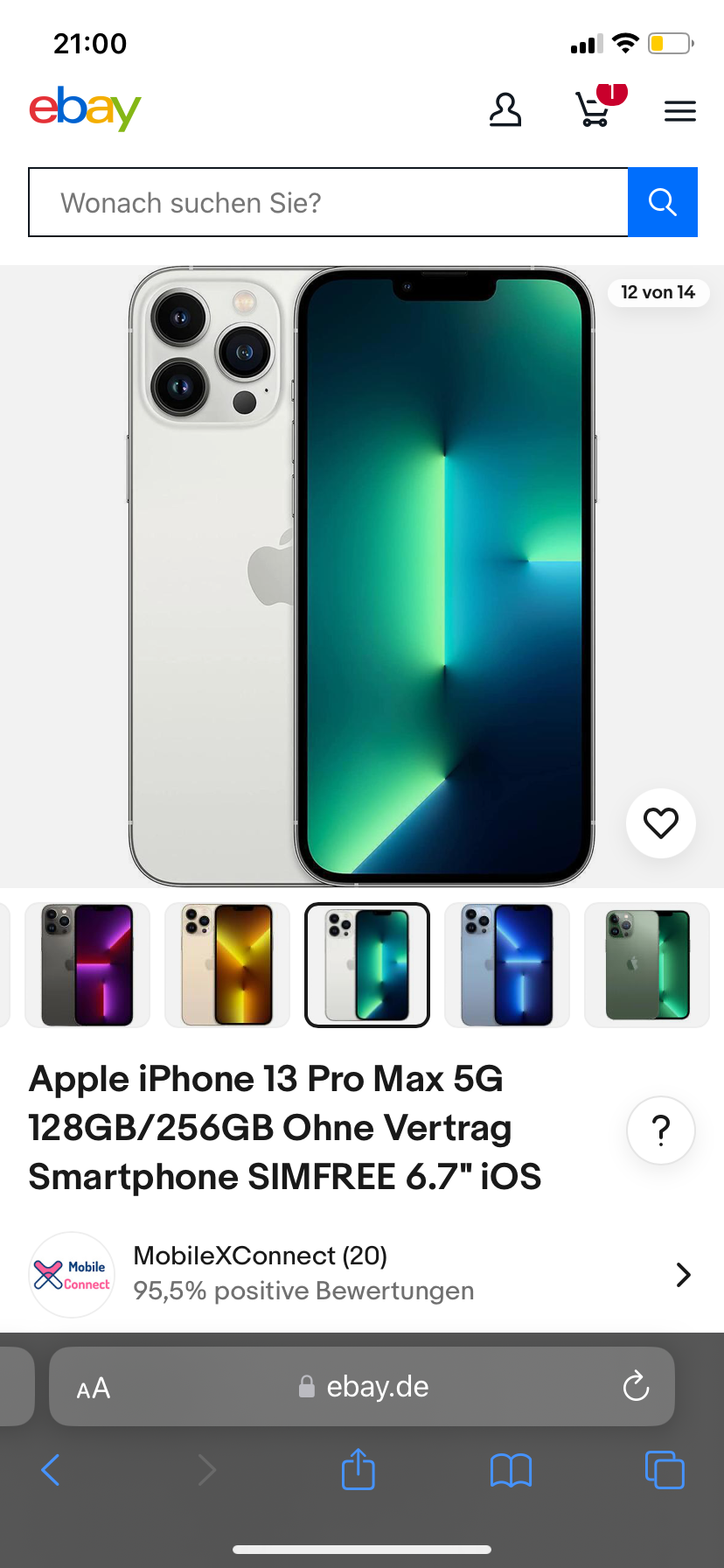 iPhone 13 Pro Max neu ebay? (Apple)