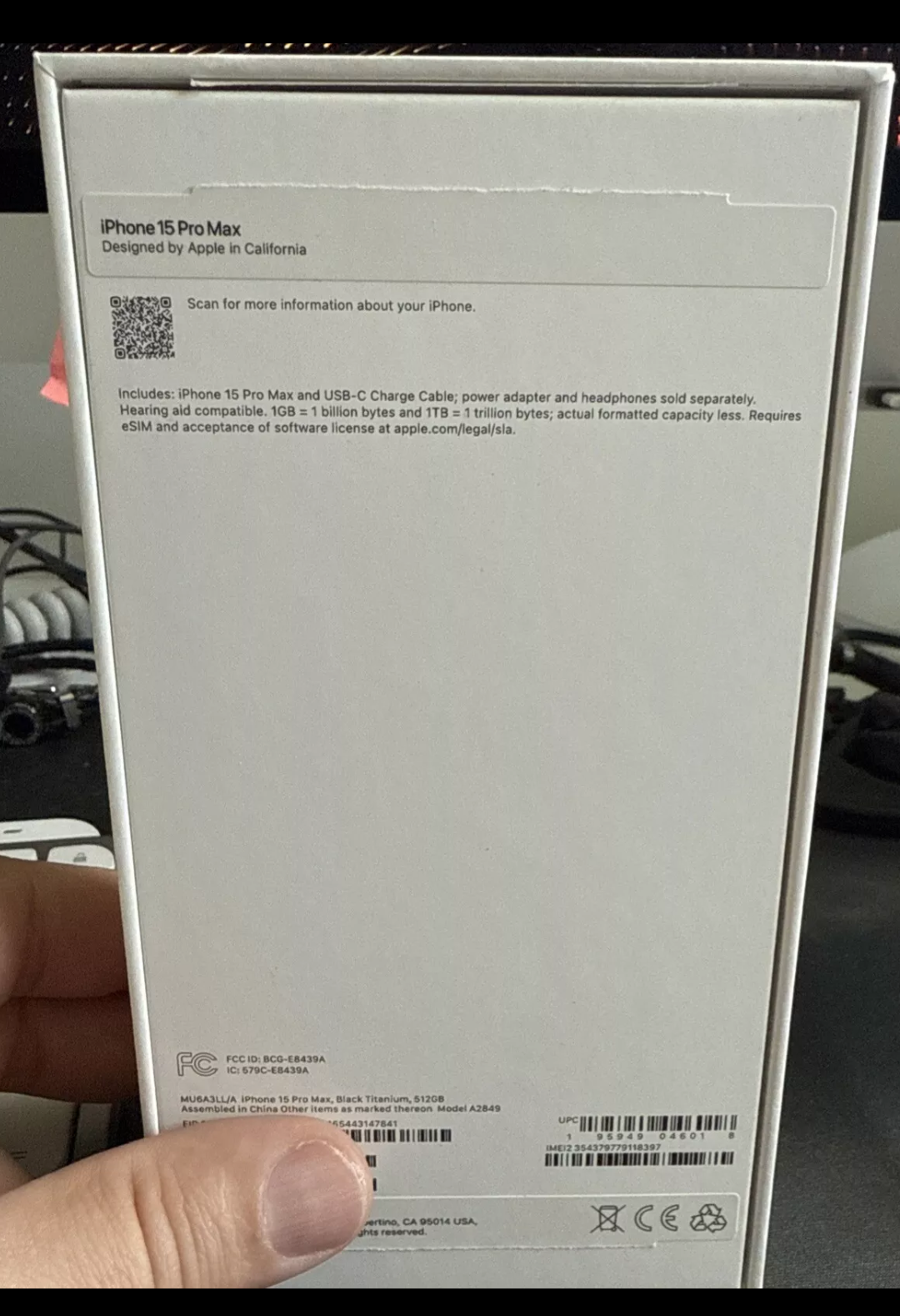iPhone 15 pro max Fake? (Smartphone, Apple, echtheitspruefung)