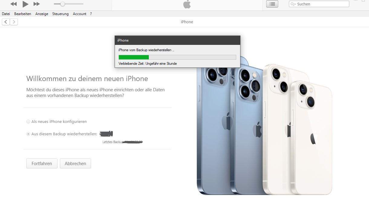 Iphone Backup wird immer wieder abgebrochen? (Apple, Windows 10, iTunes)