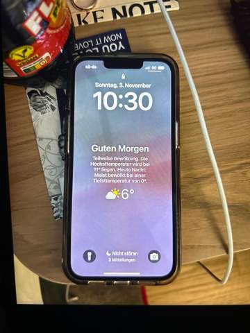 iPhone "Guten Morgen" mit Wetter nach dem Wecker Ausstellen weg? (iOS)