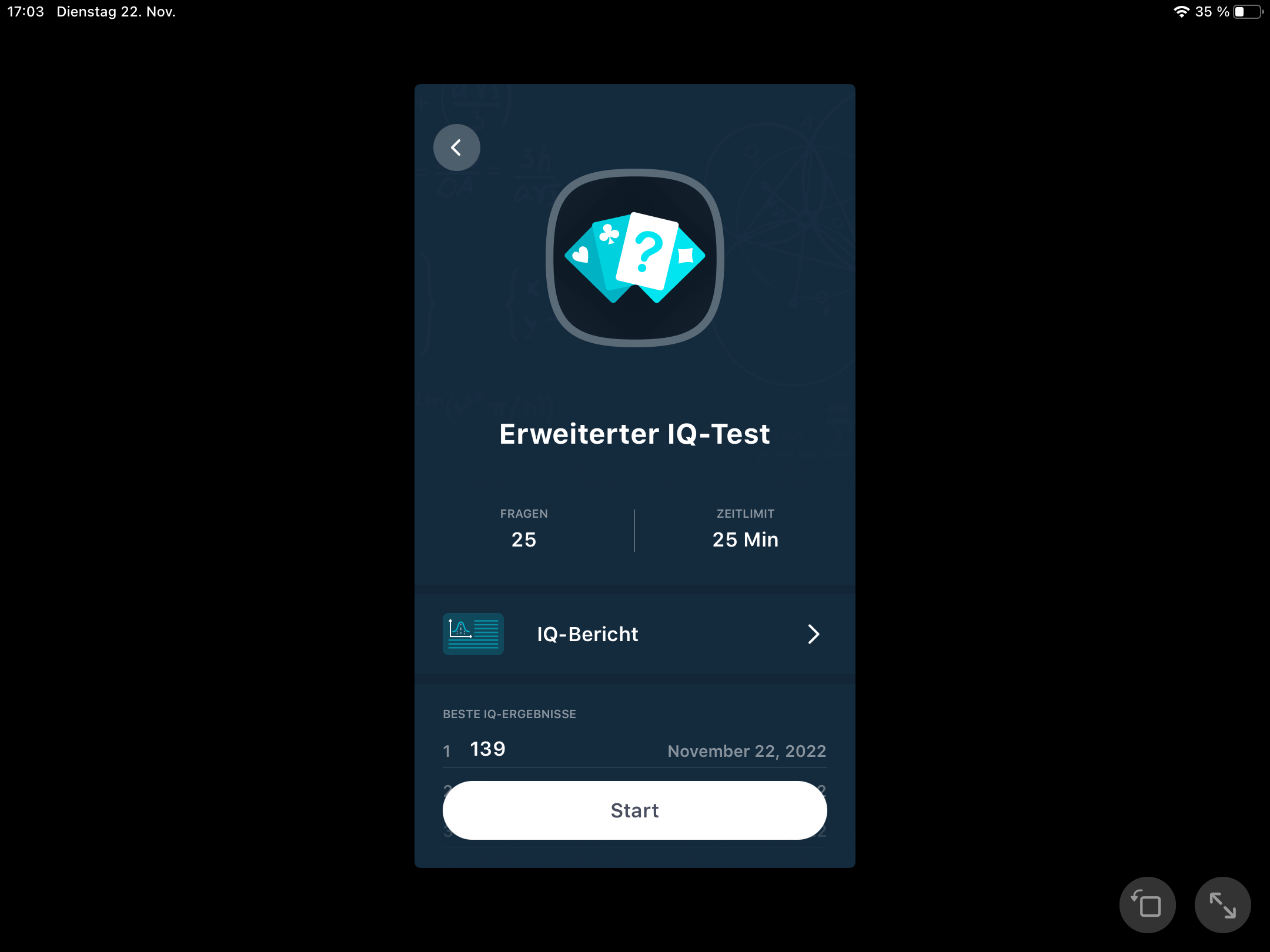 IQ Test, eure Einschätzung? (Schule, Internet, Spiele)