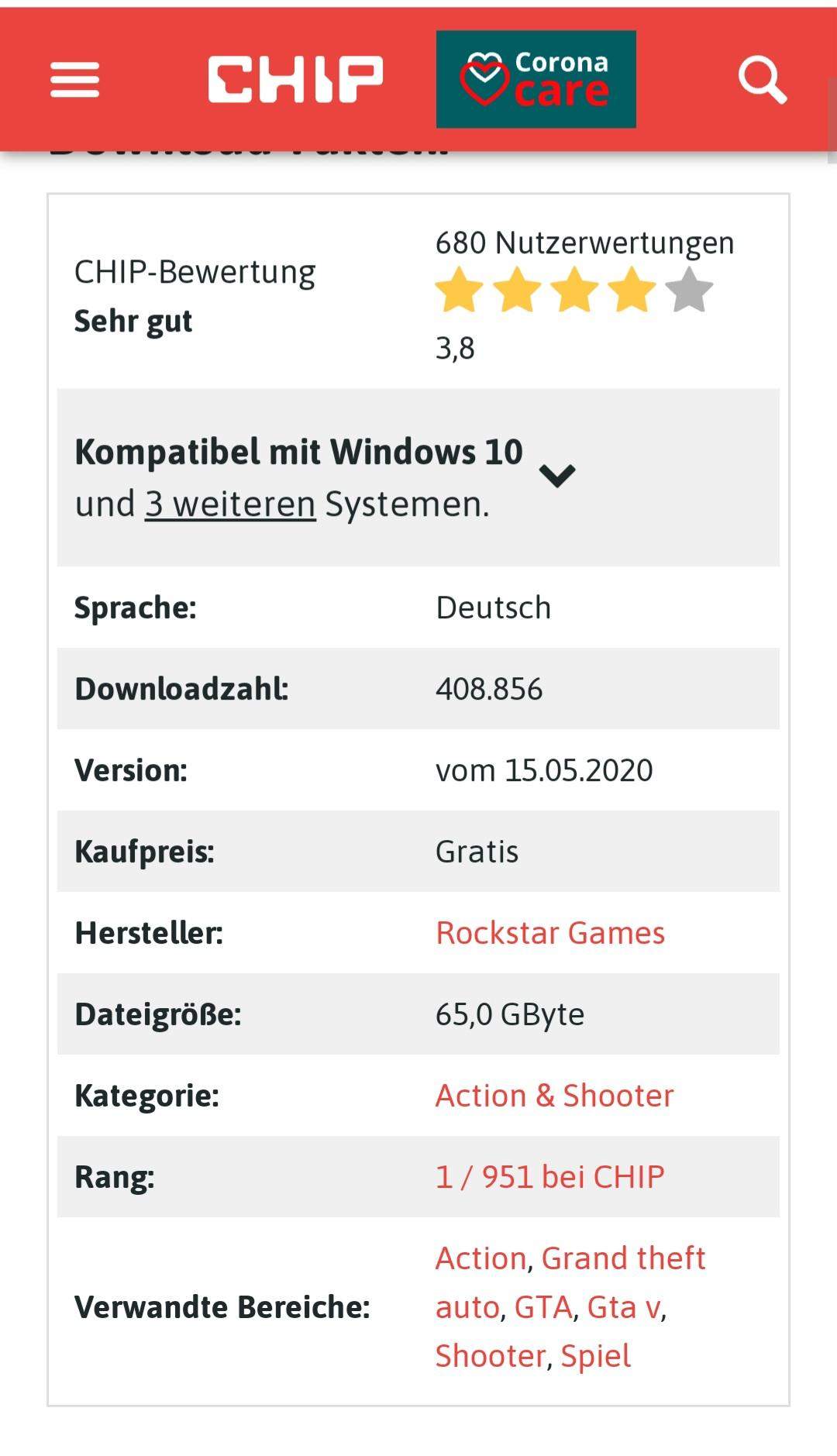 Ist Chip.de sicher (2020)? (Computer, Technik, Internet)