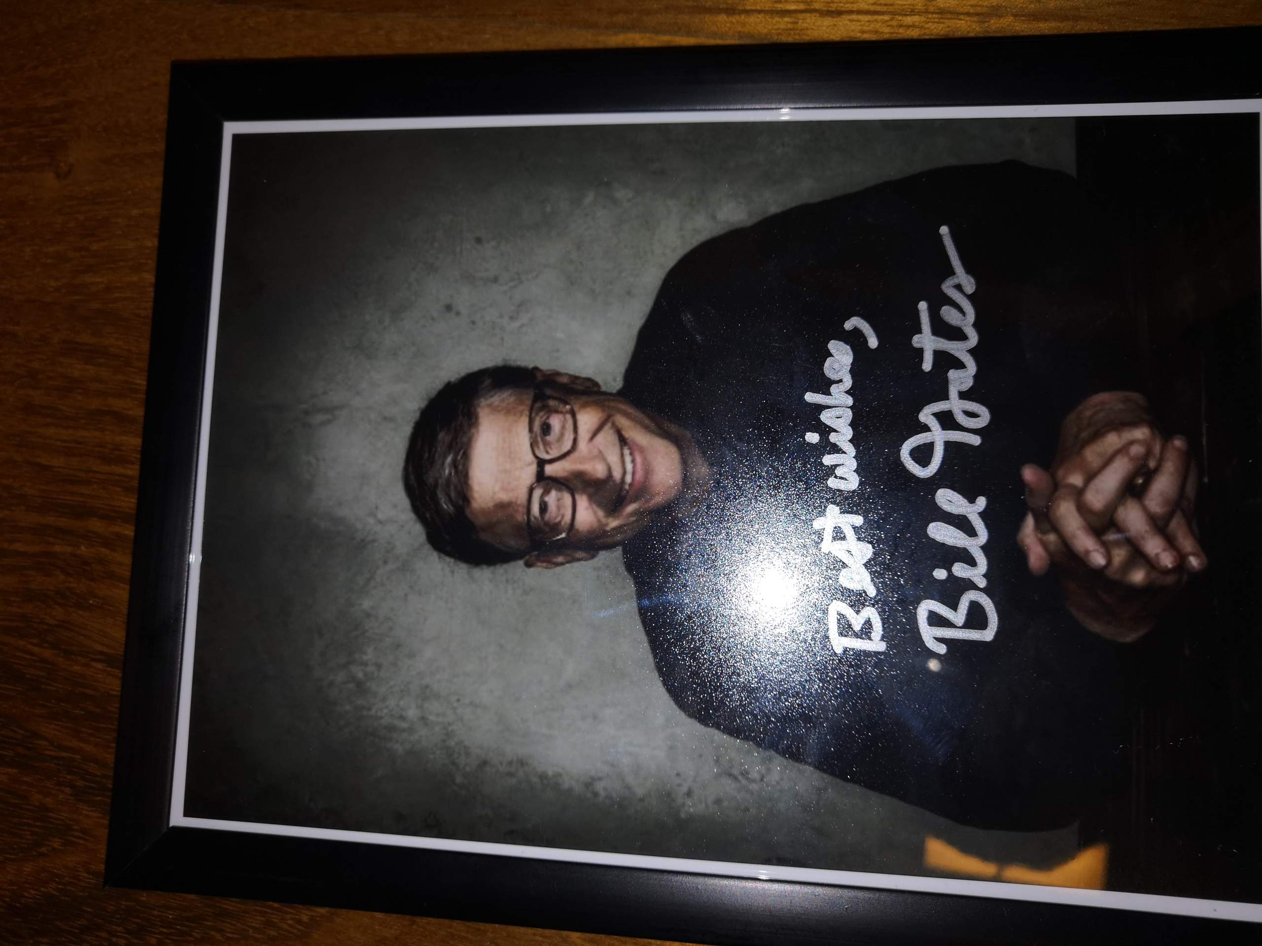 Ist das Bill Gates Autogramm echt? (Microsoft, Fake, Unterschrift)